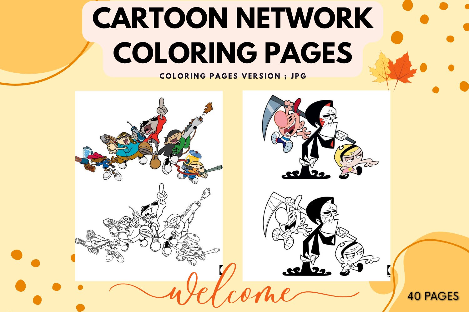 Cartoon Network Coloring Pages