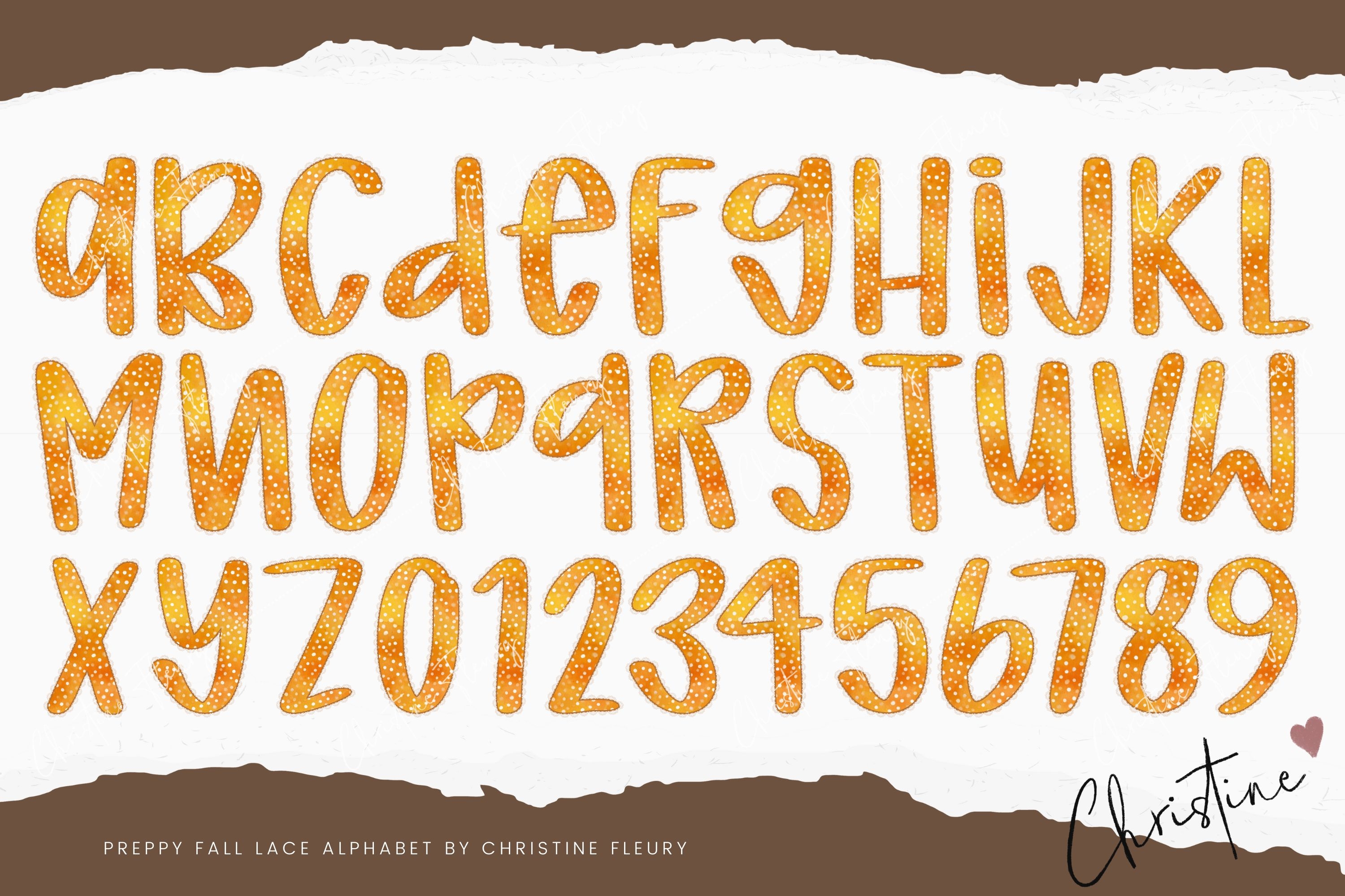 Preppy Lettering