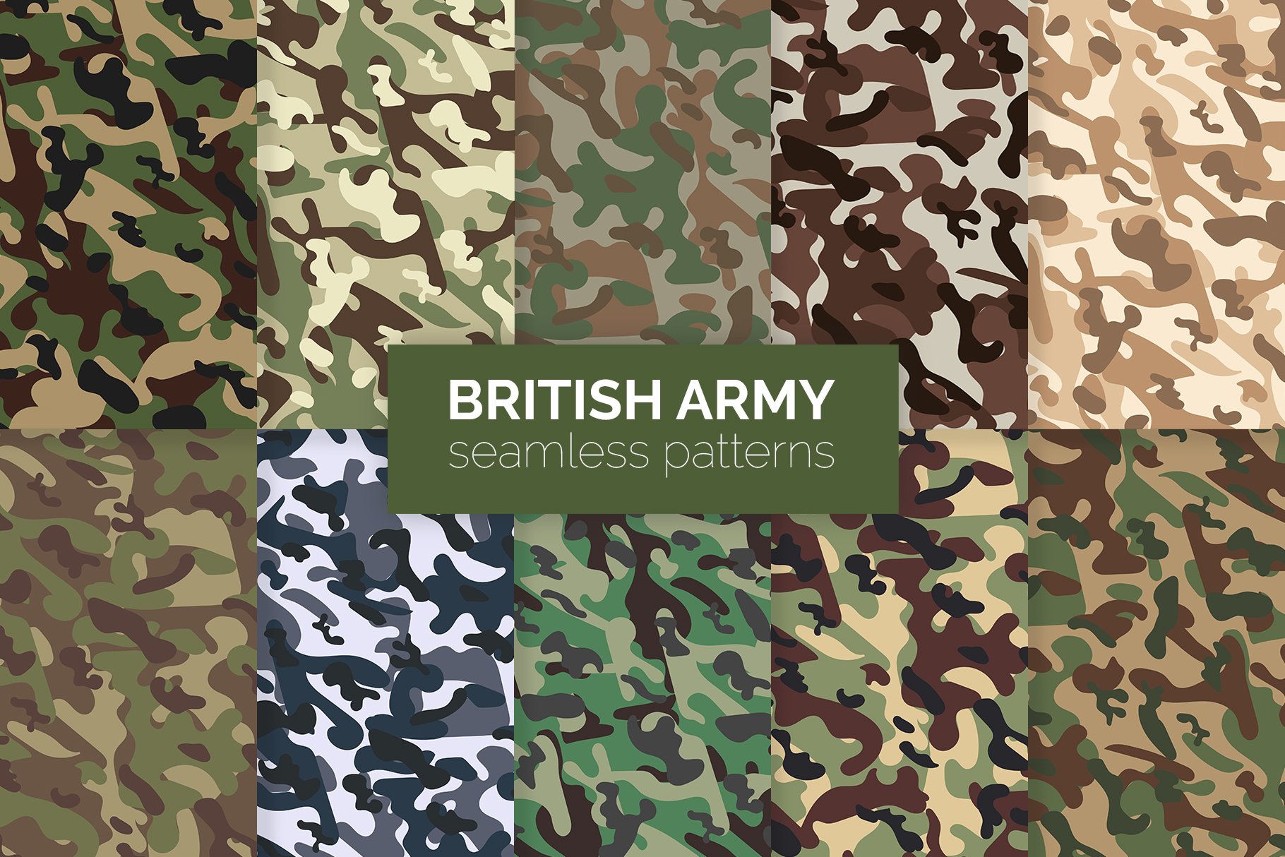 Types Of Camo Patterns