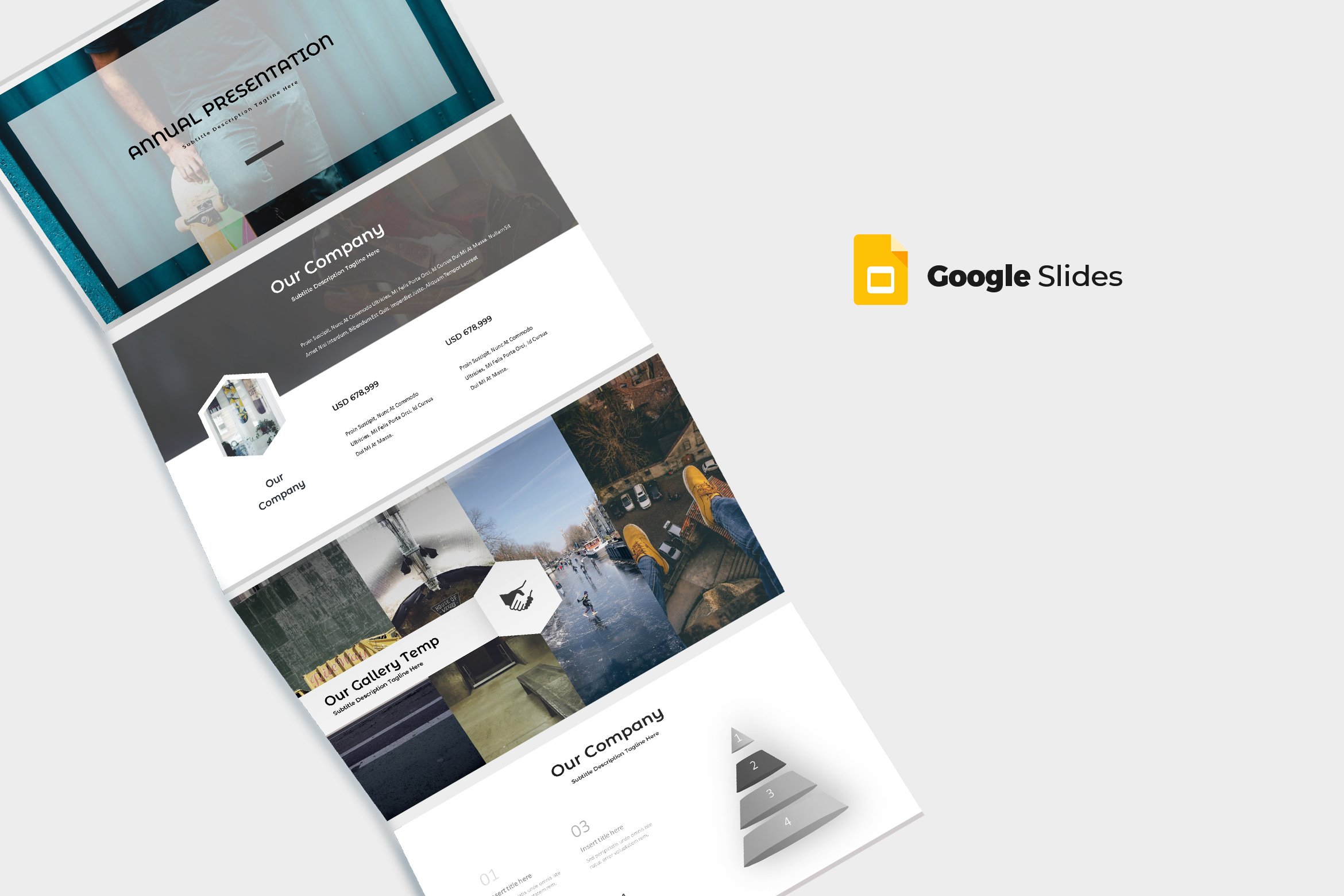 Annual - Google Slides Template (341960) | Presentation Templates ...