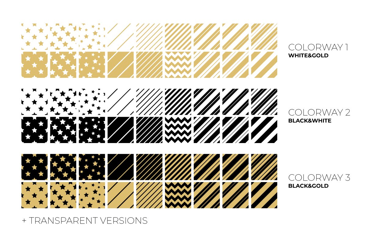 108 Christmas wrapping paper patterns (1058620) | Patterns | Design Bundles