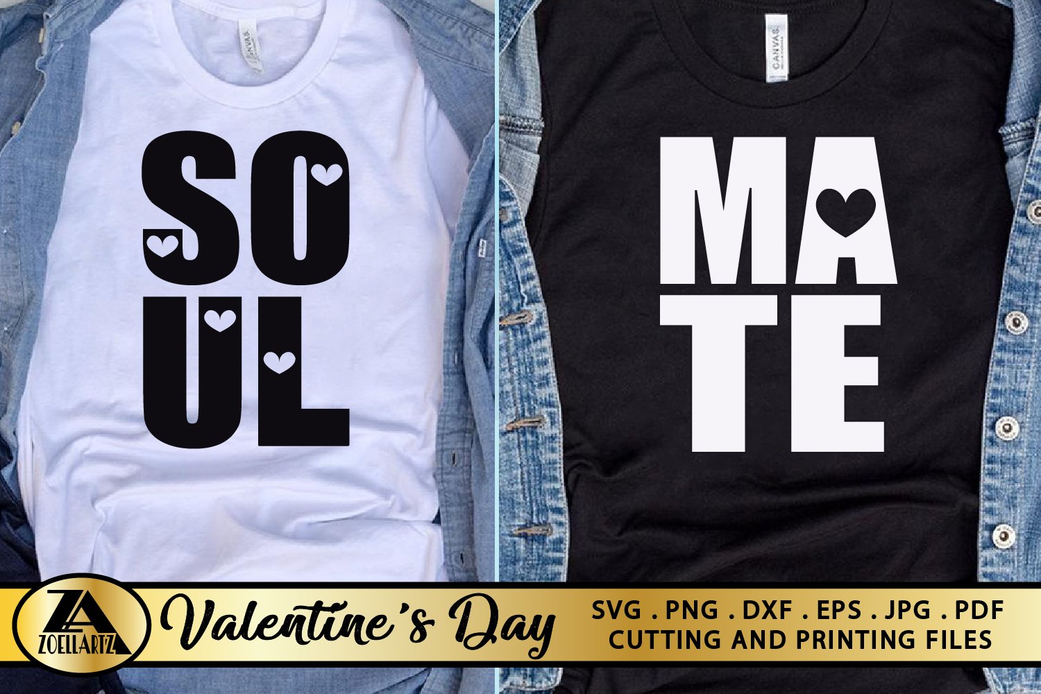 Valentines Day SVG Love Quotes SVG Soul Mate SVG Cut files (1093294 ...