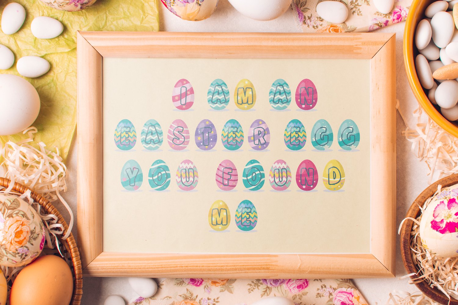 Easter Alphabet Set