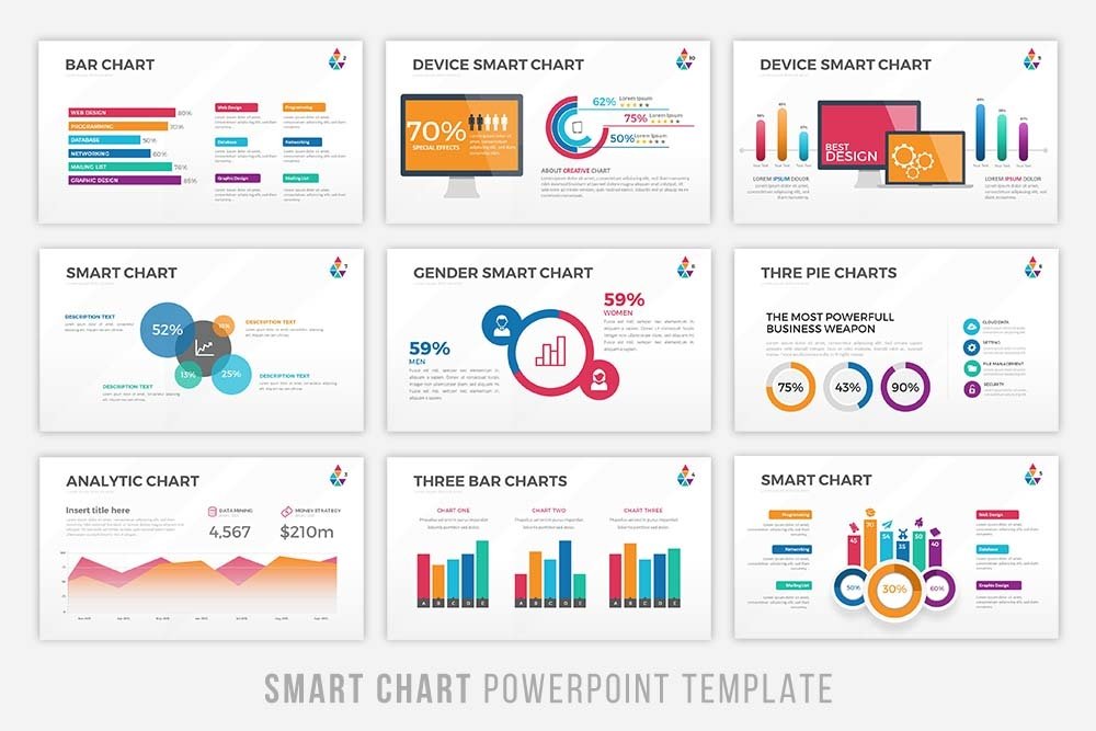 Smart Chart Infographic Powerpoint (25667) | Presentation Templates ...