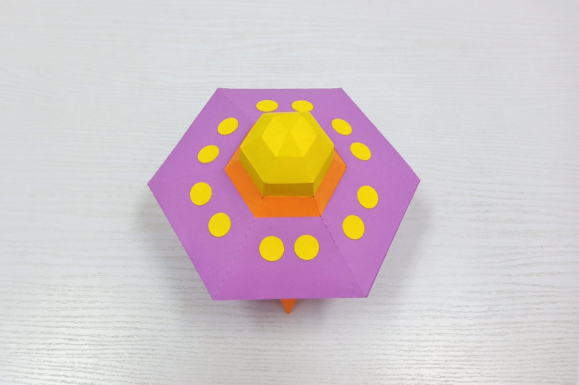 DIY Papercraft Alien ship,Papercraft UFO,X-files Ufo,Cricut (242851 ...