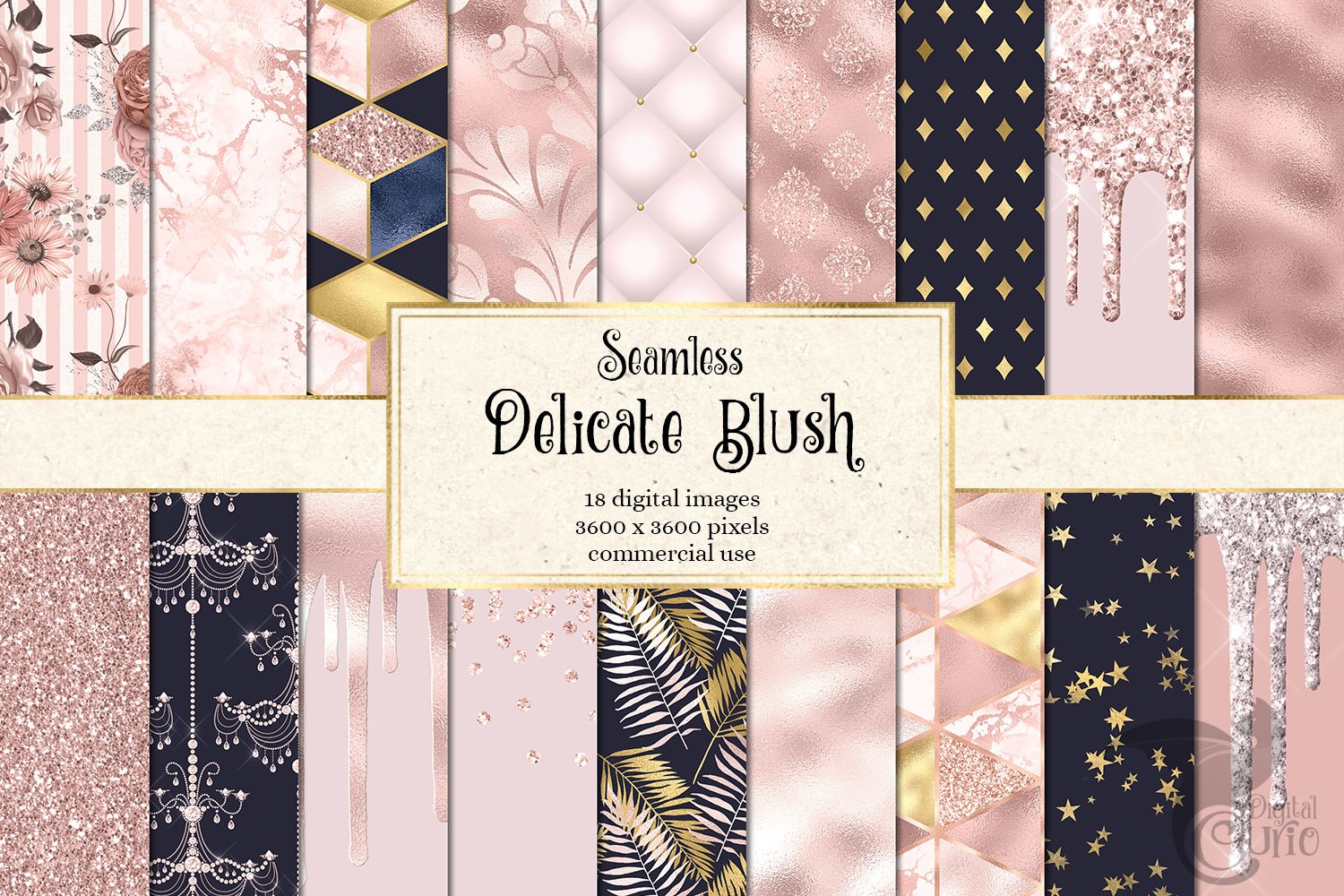 Delicate Blush Digital Paper