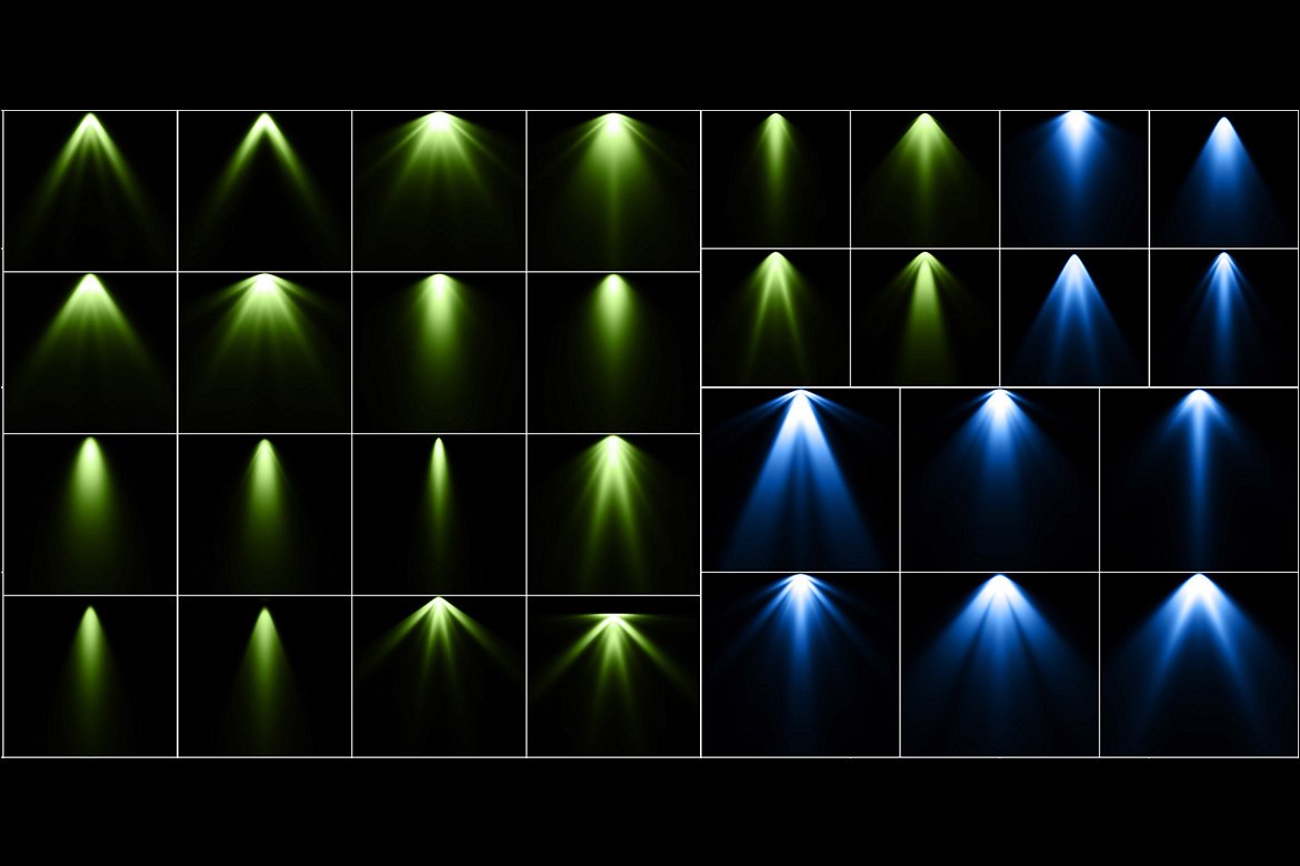 120 Colorful Spotlight Overlays (346643) | Textures | Design Bundles