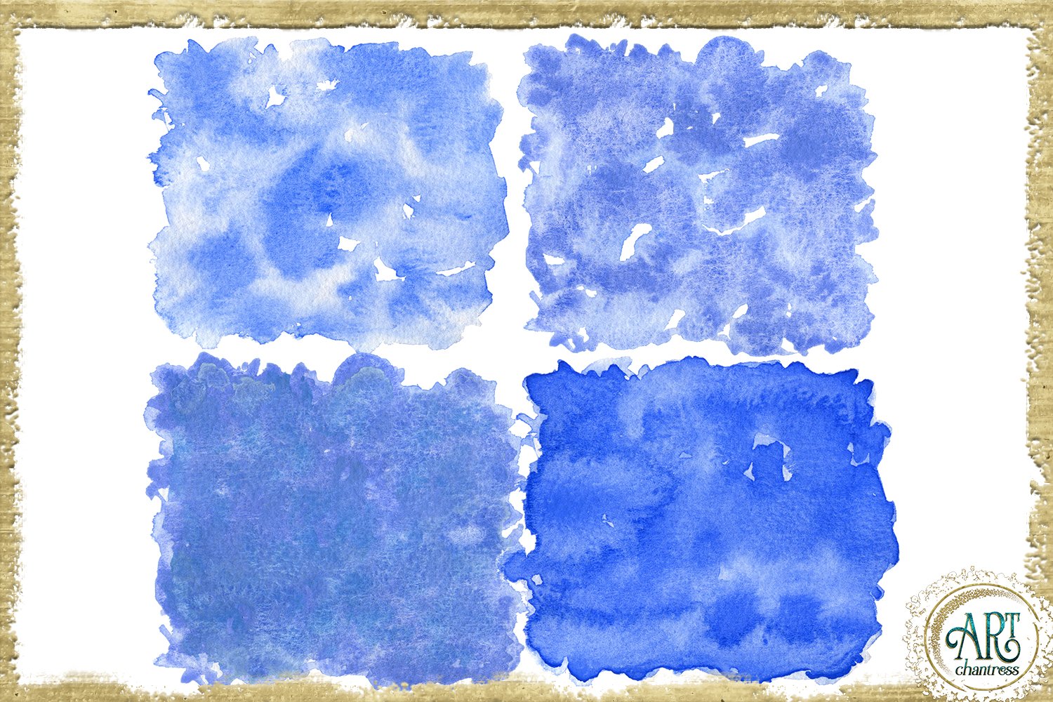 Sublimation BUNDLE Blue Watercolor backgrounds textures PNG (1145972 ...