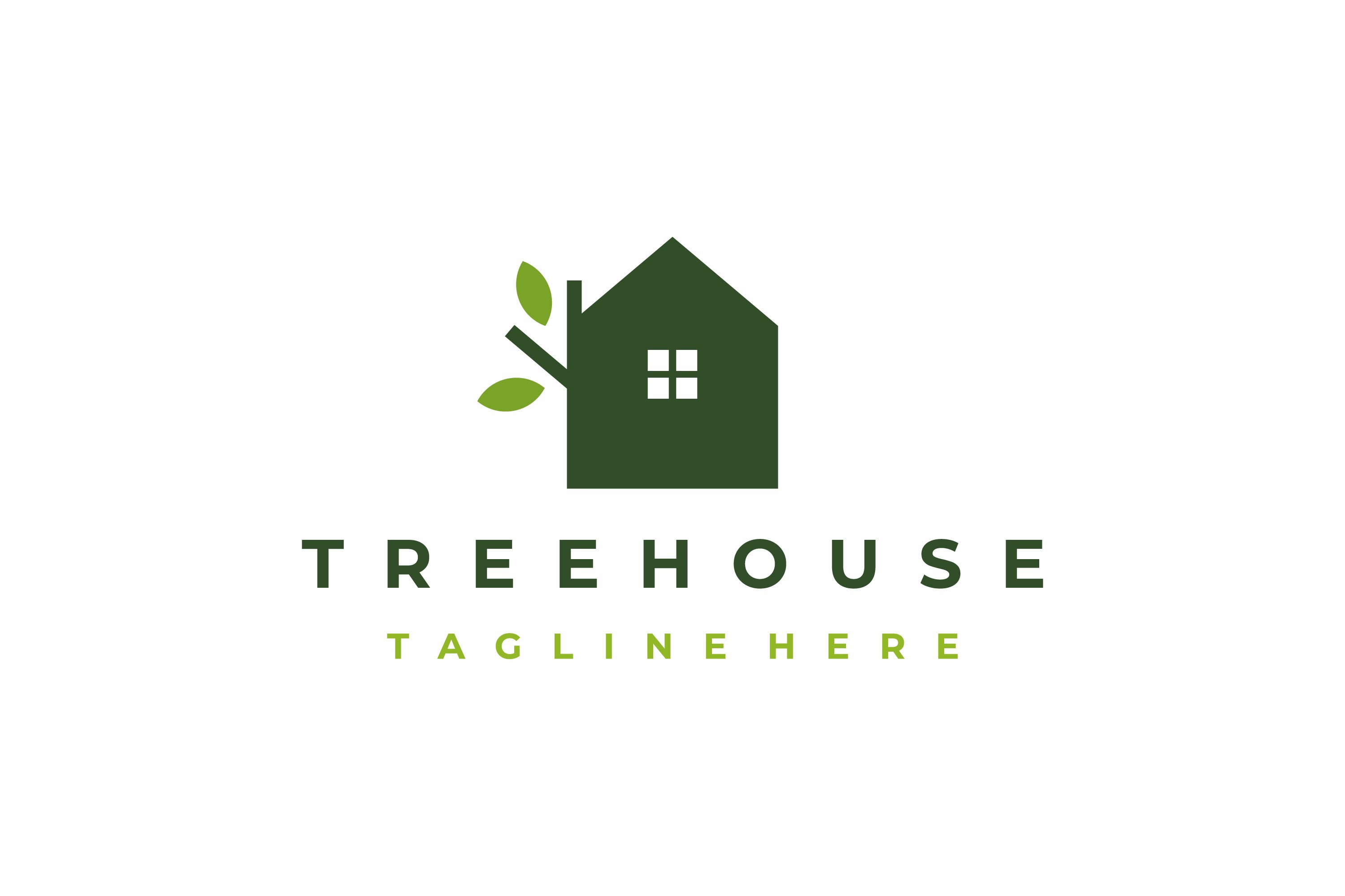 Tree and House Logo Design Vector Isolated (1333353) | Logos | Design ...