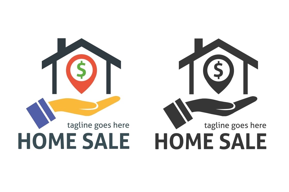 Home Sale Logo (661938) | Logos | Design Bundles