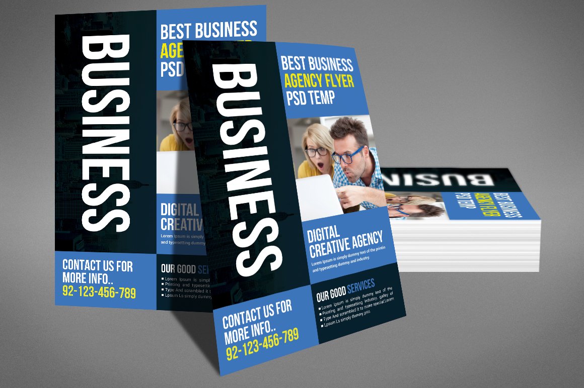 Human Resource Management Flyer (450380) | Flyers | Design Bundles