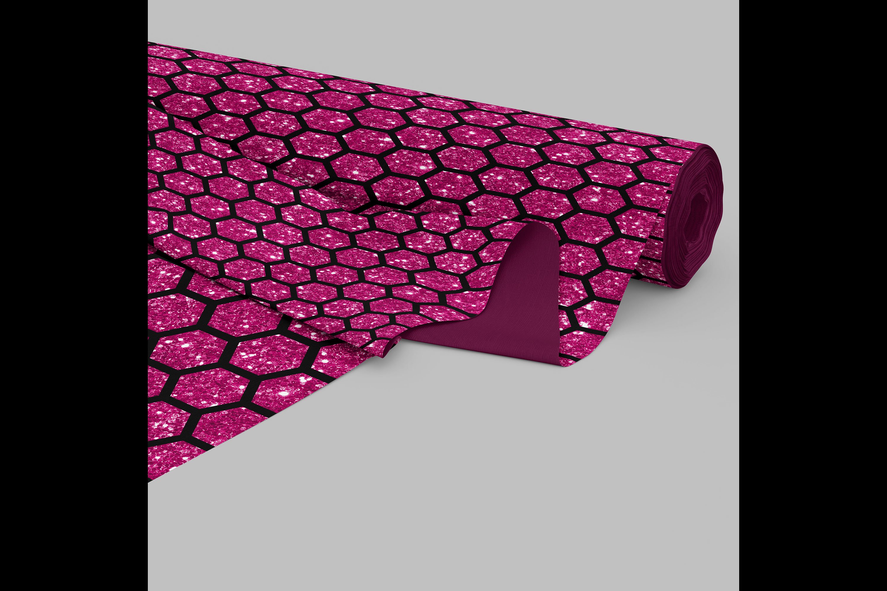 100 Seamless Glitter and Black Honeycomb Bee Digital Papers (453728 ...