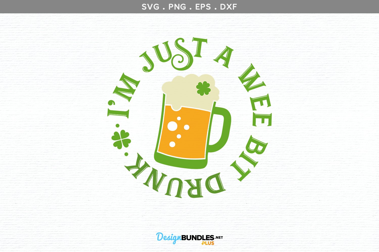 Just a Wee Bit Drunk- svg, printable