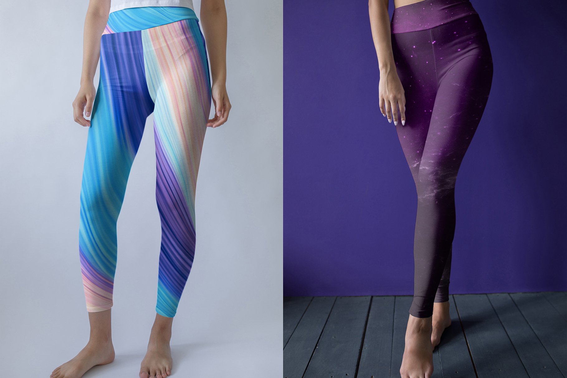 100 Leggings Mock-Up #20 (137631) | Mockups | Design Bundles