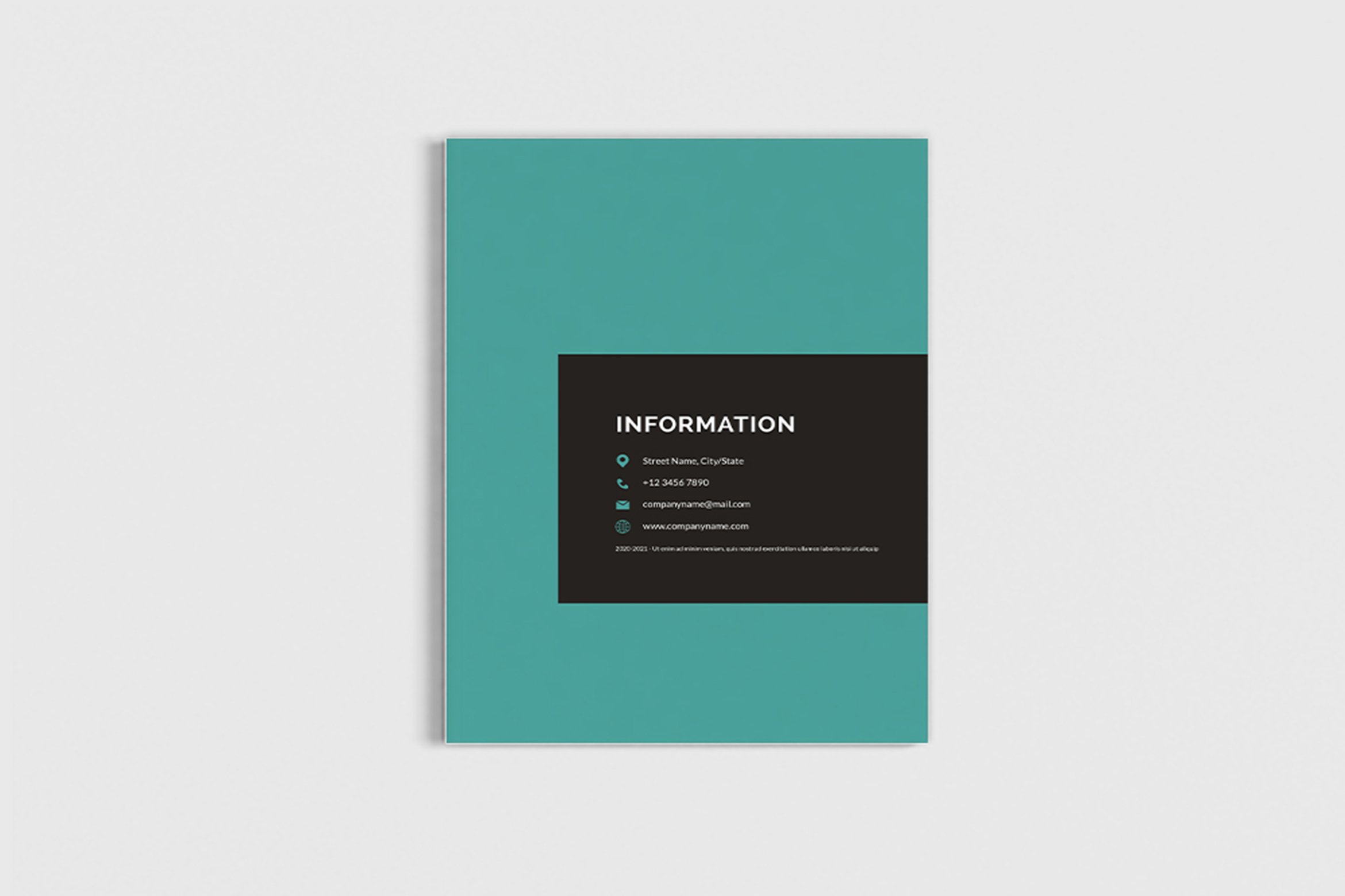 Mager - A4 Management Brochure Template (683044) | Brochures | Design ...