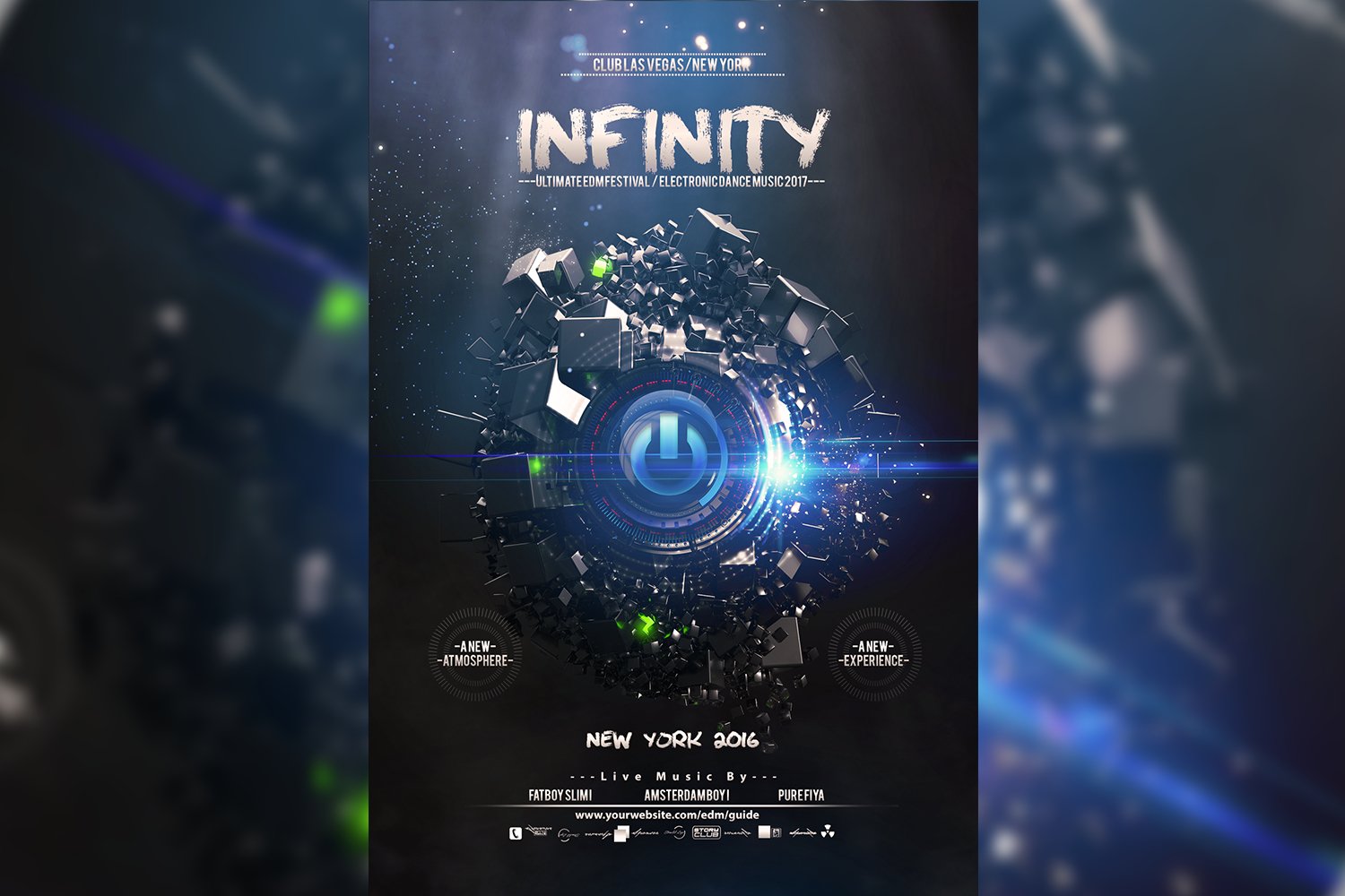 Infinity Flyer Template (388436) | Flyers | Design Bundles