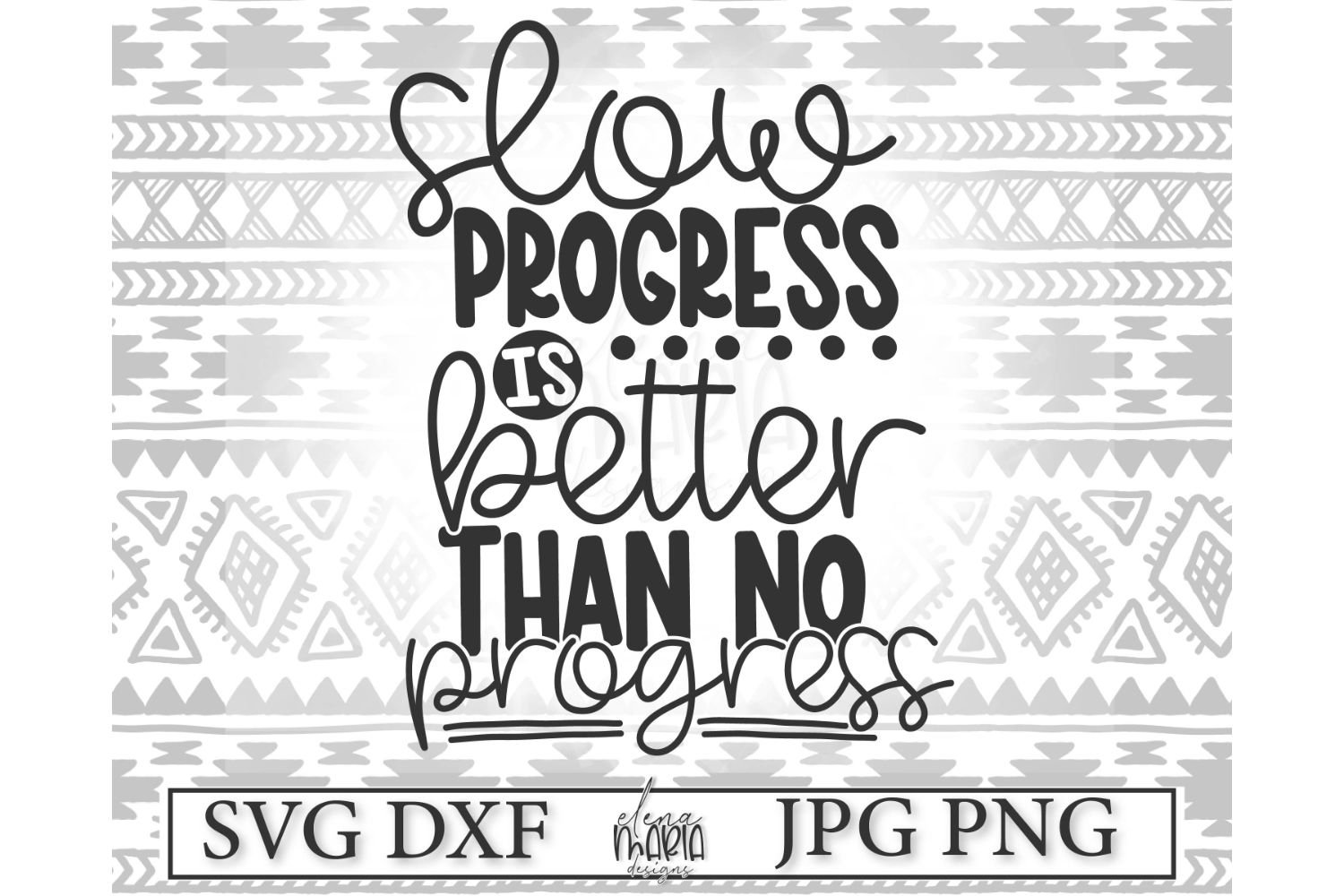 Workout SVG File | Slow Progress Is Better Than No Progress (220412 ...