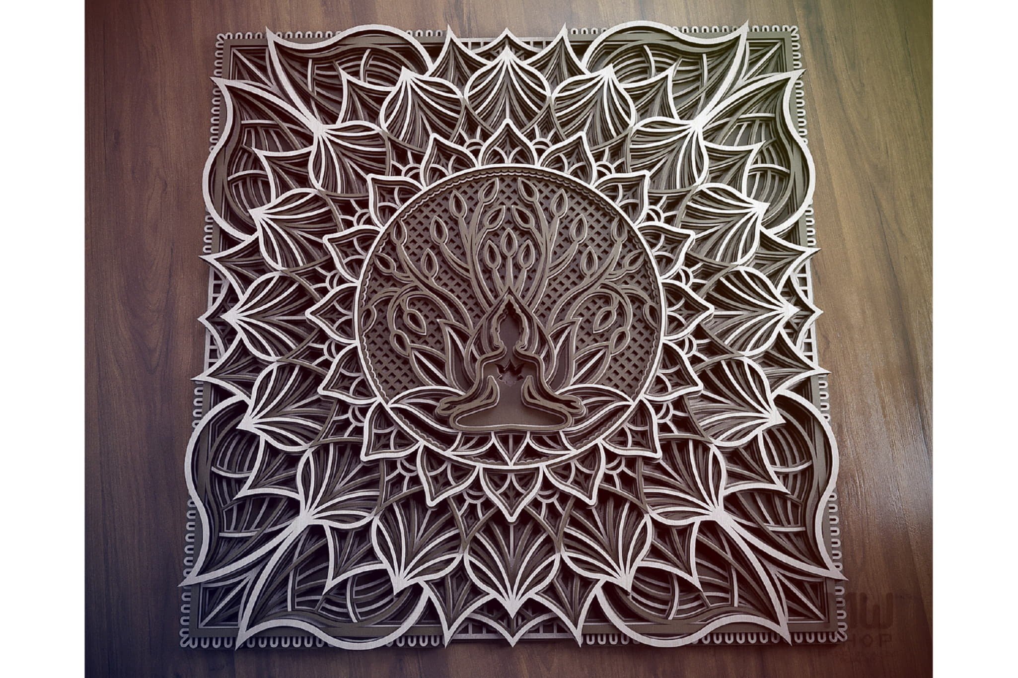 M73 - Tree of Life DXF file, Multilayer Tree of Life Mandala (586860 ...