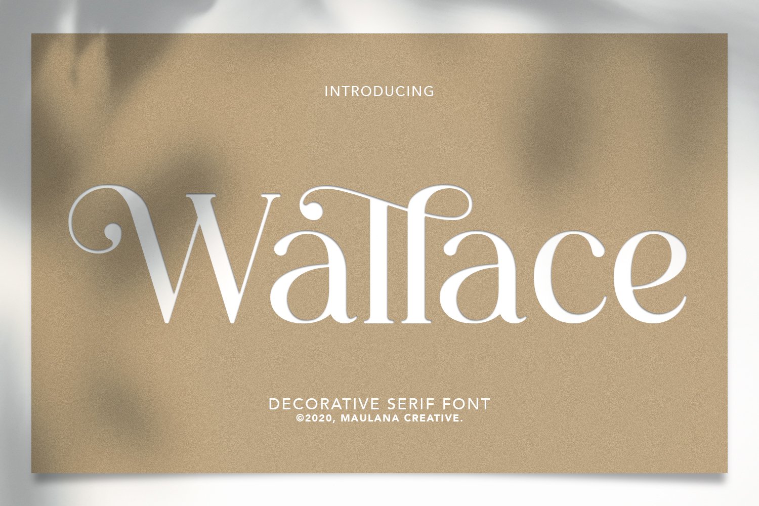 Wallace Decorative Serif Font 650705 Serif Font Bundles