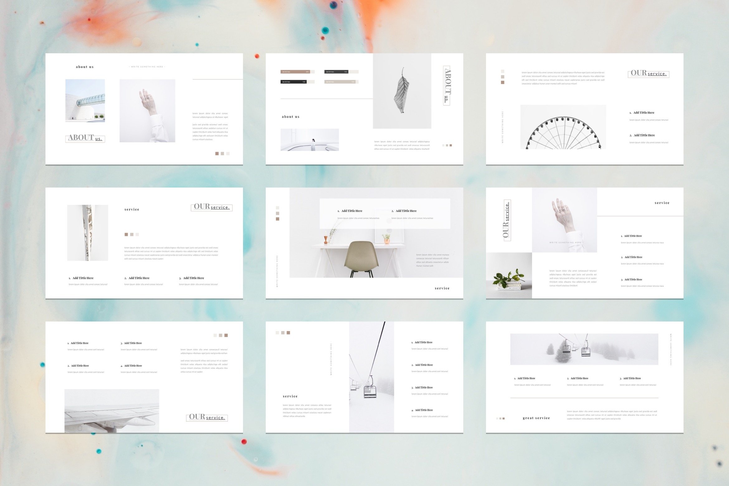 Google Slides Portfolio Template