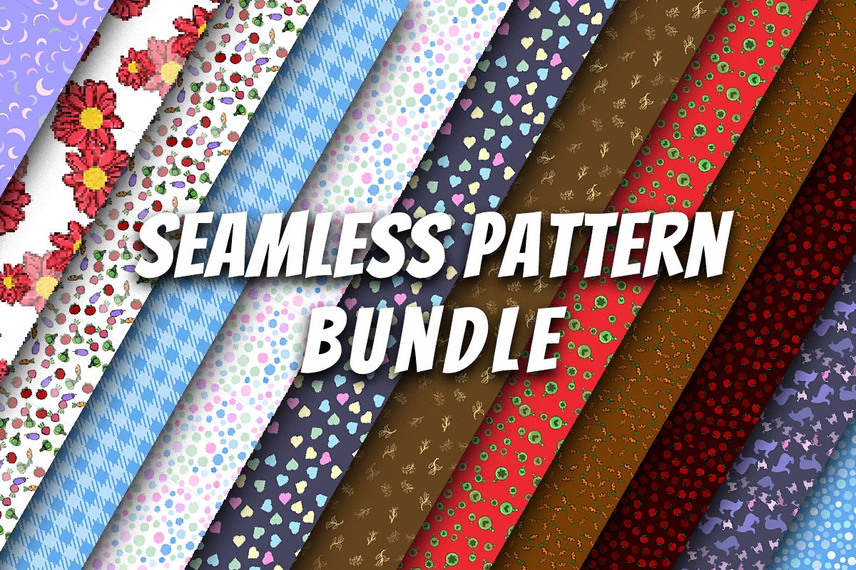 Seamless Pattern Bundle (1291847) | Patterns | Design Bundles