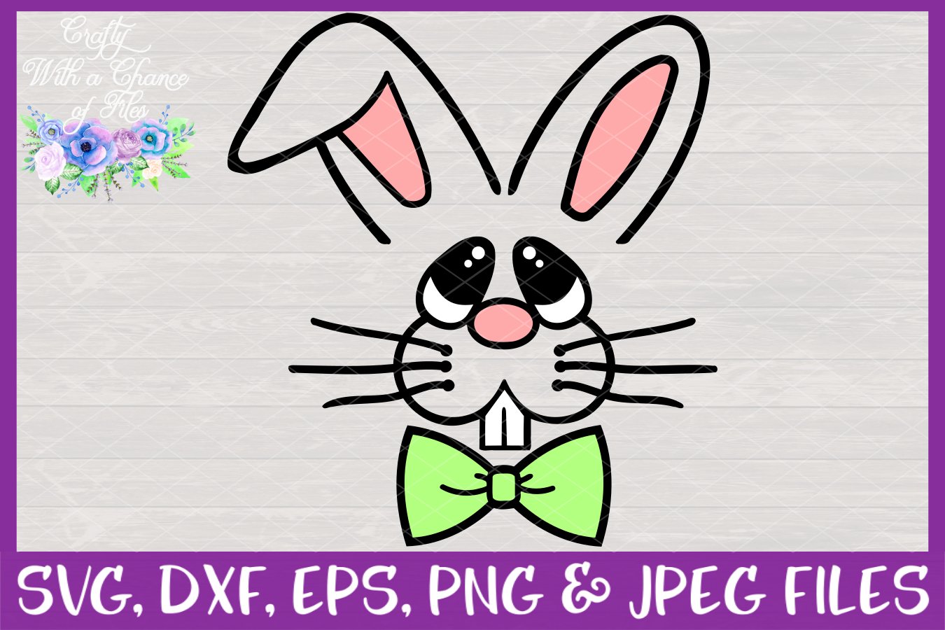 Boy Bunny Face SVG - Easter Basket Design (13404) | SVGs | Design Bundles