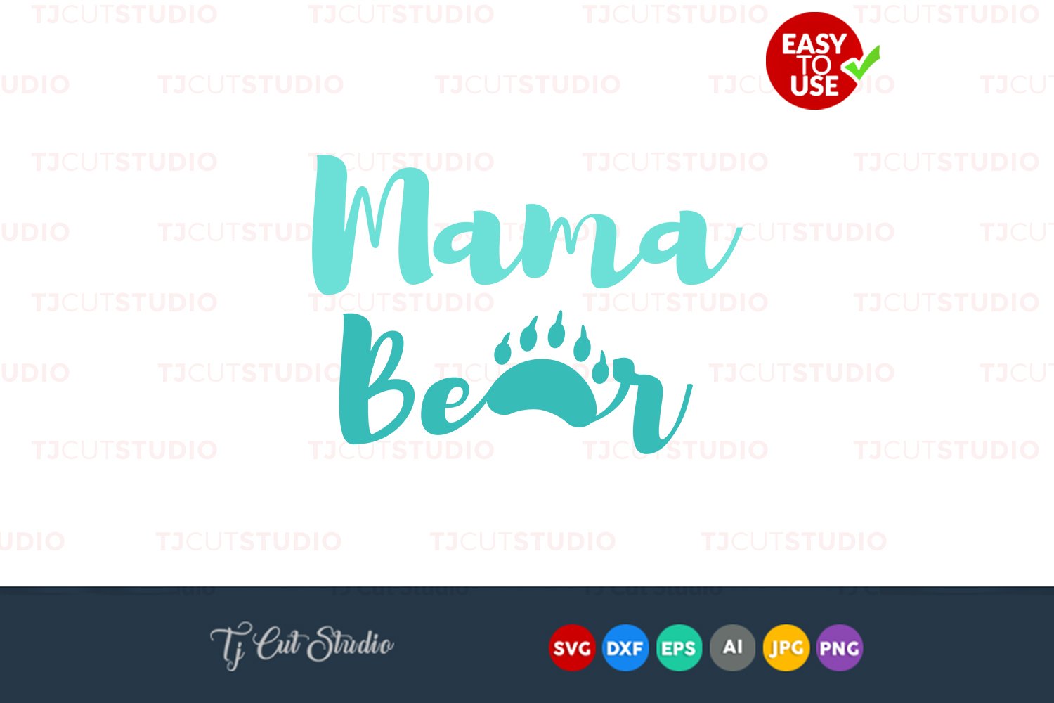 Mama bear svg, mothers day svg, mama bear, Files for Silhouette Cameo ...