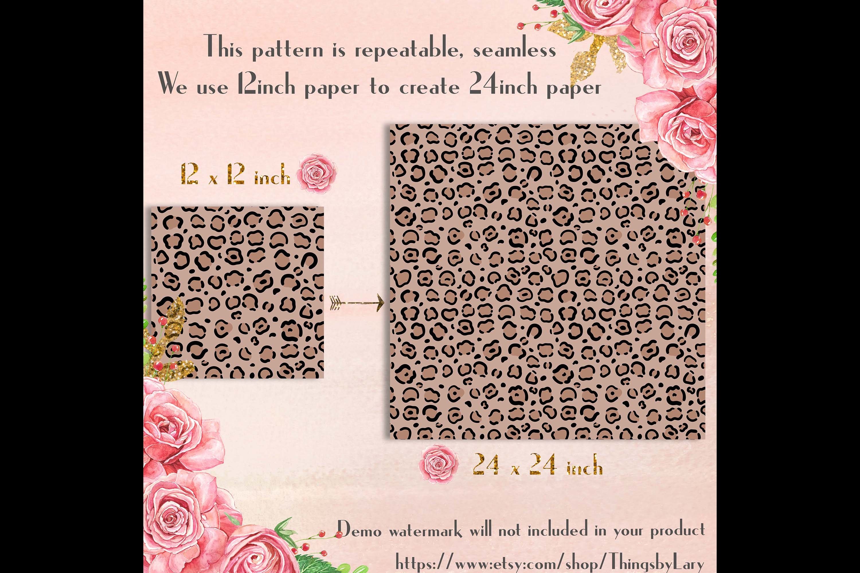100 Seamless Jaguar Skin Print Animal Tribal Digital Papers (297535 ...