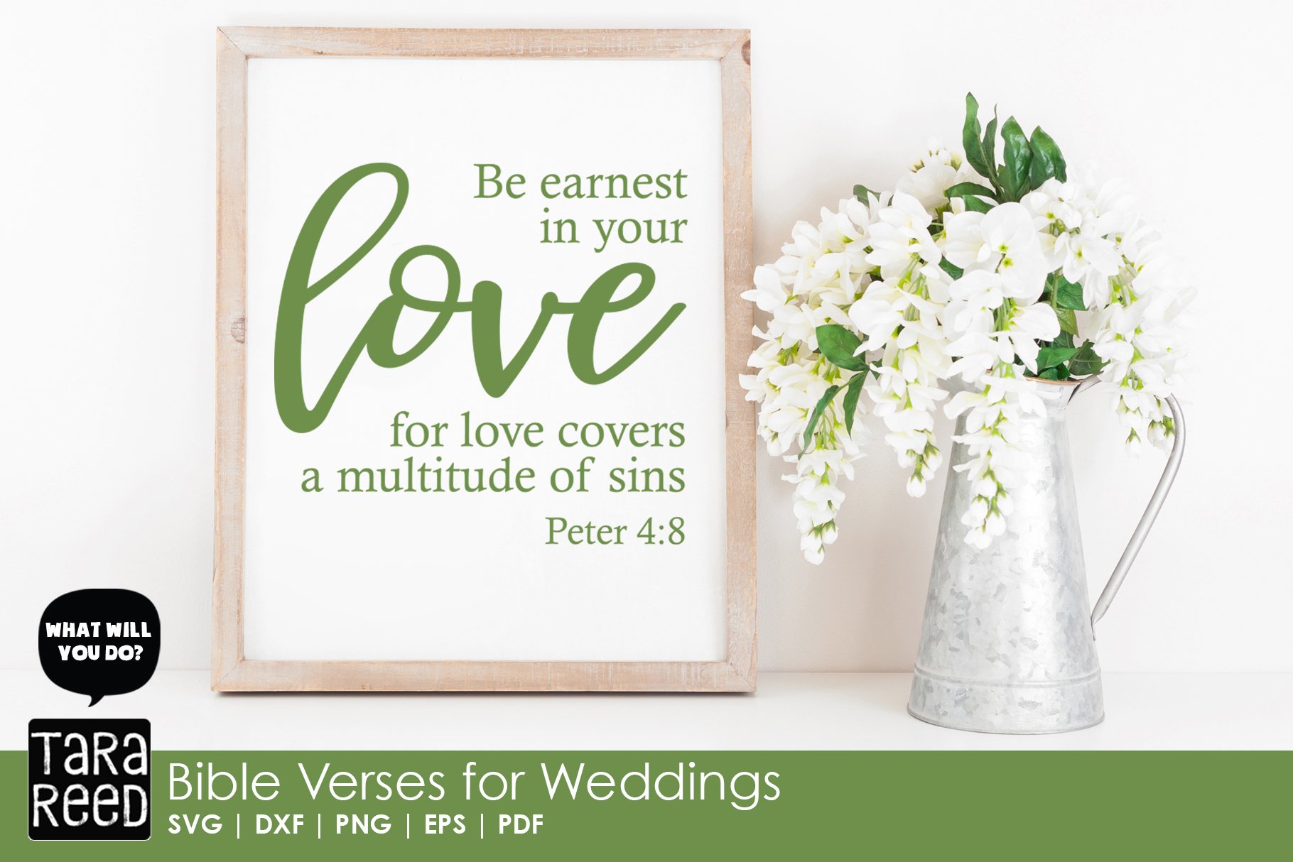 Bible Verses for Weddings - SVG and Cut Files for Crafters (900280 ...