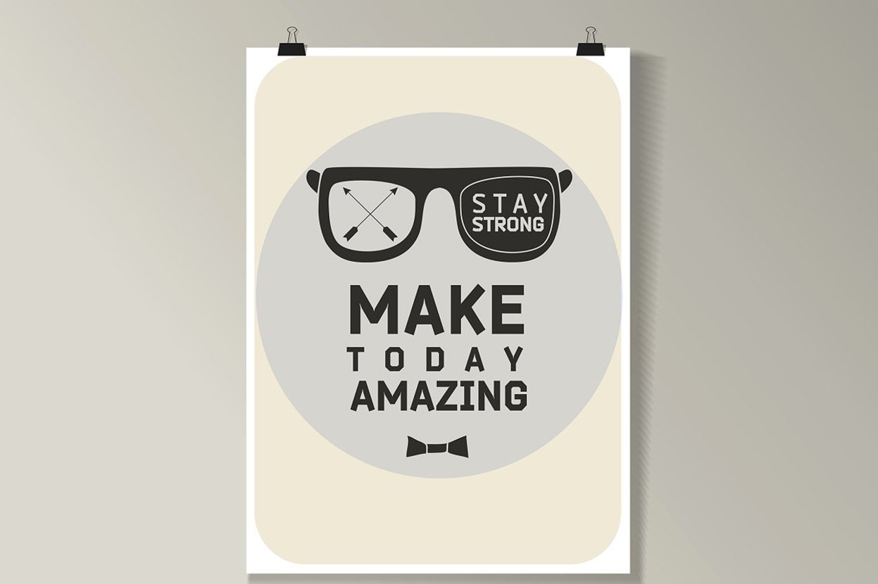 Funny Quote posters (805013) | Backgrounds | Design Bundles