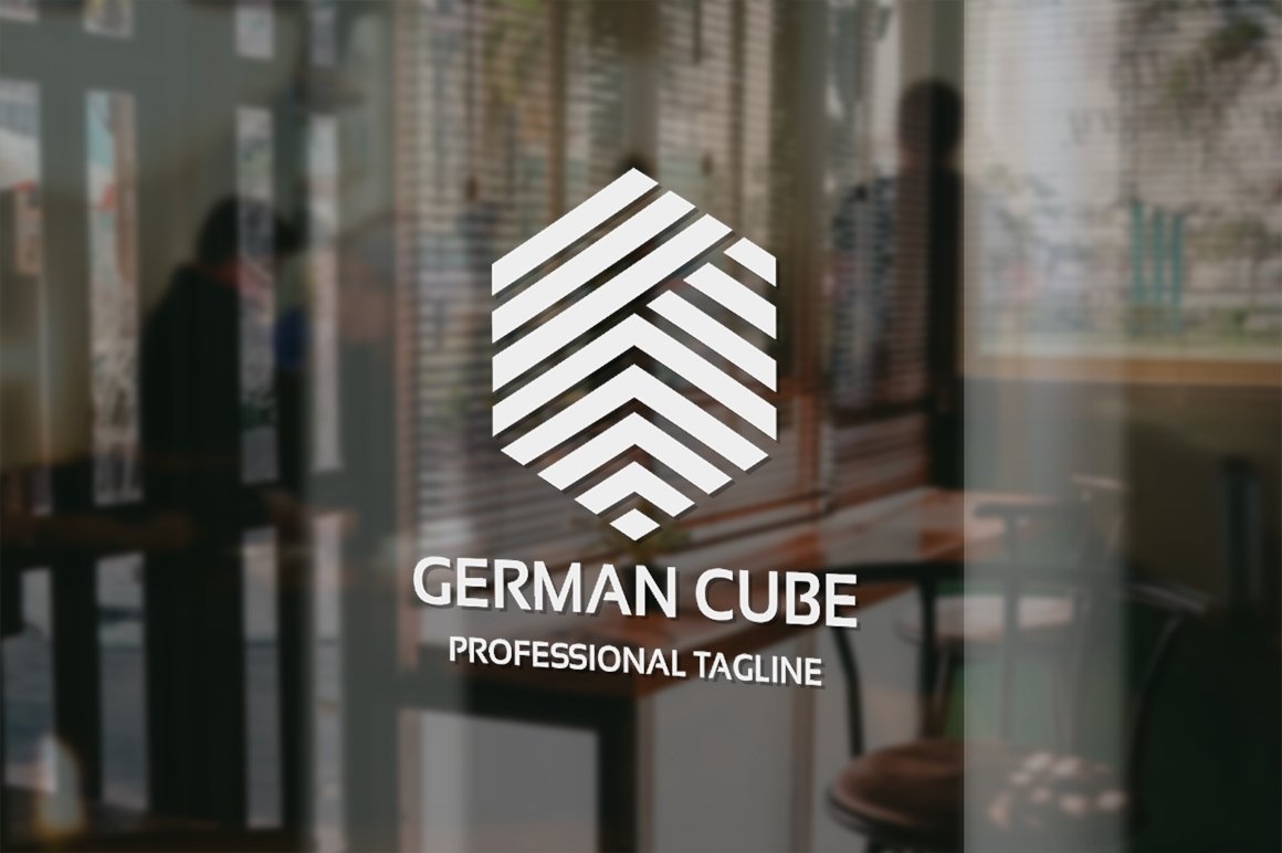 German Cube Logo (660855) | Logos | Design Bundles