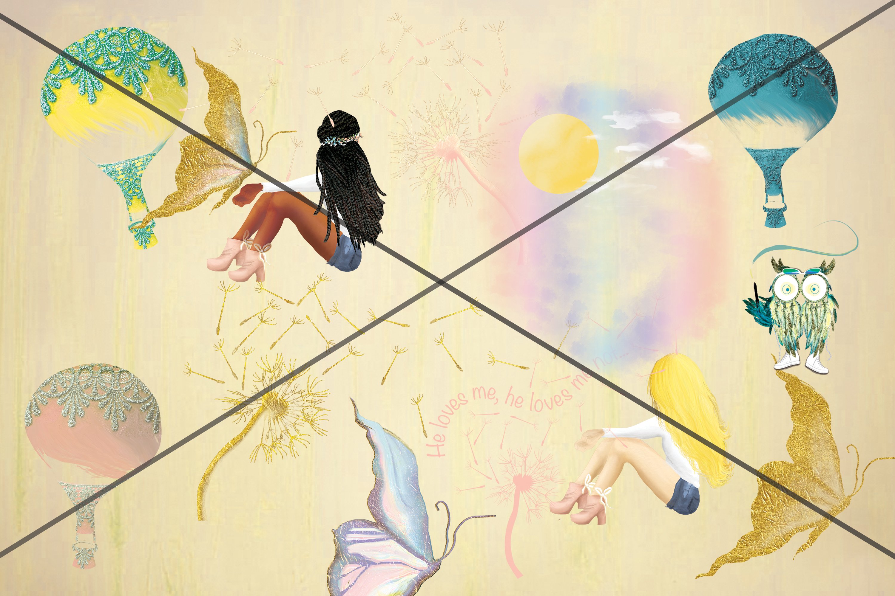 Day Dream (134053) | Illustrations | Design Bundles