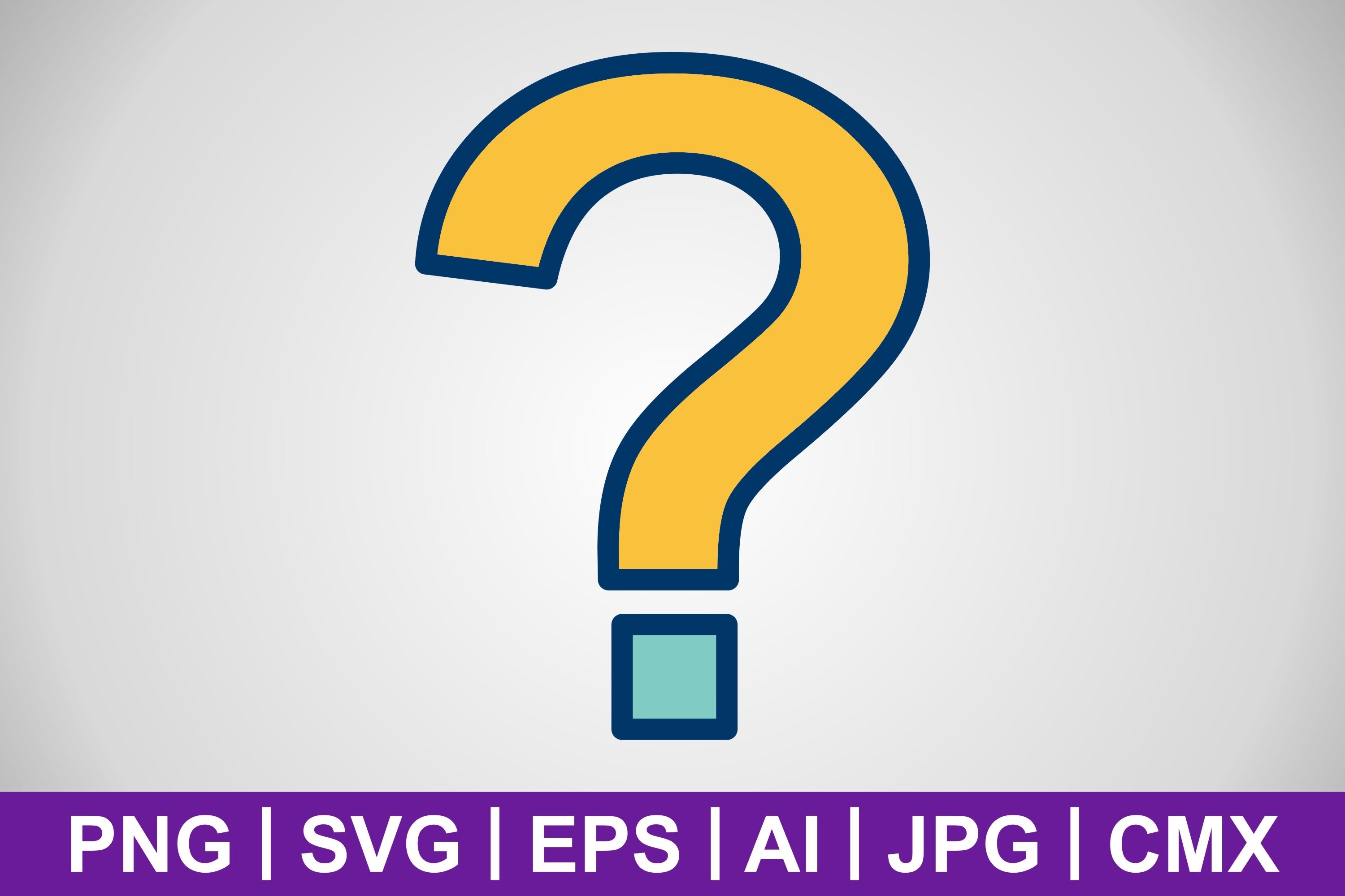 Vector Question Mark Icon (1108512) | Icons | Design Bundles