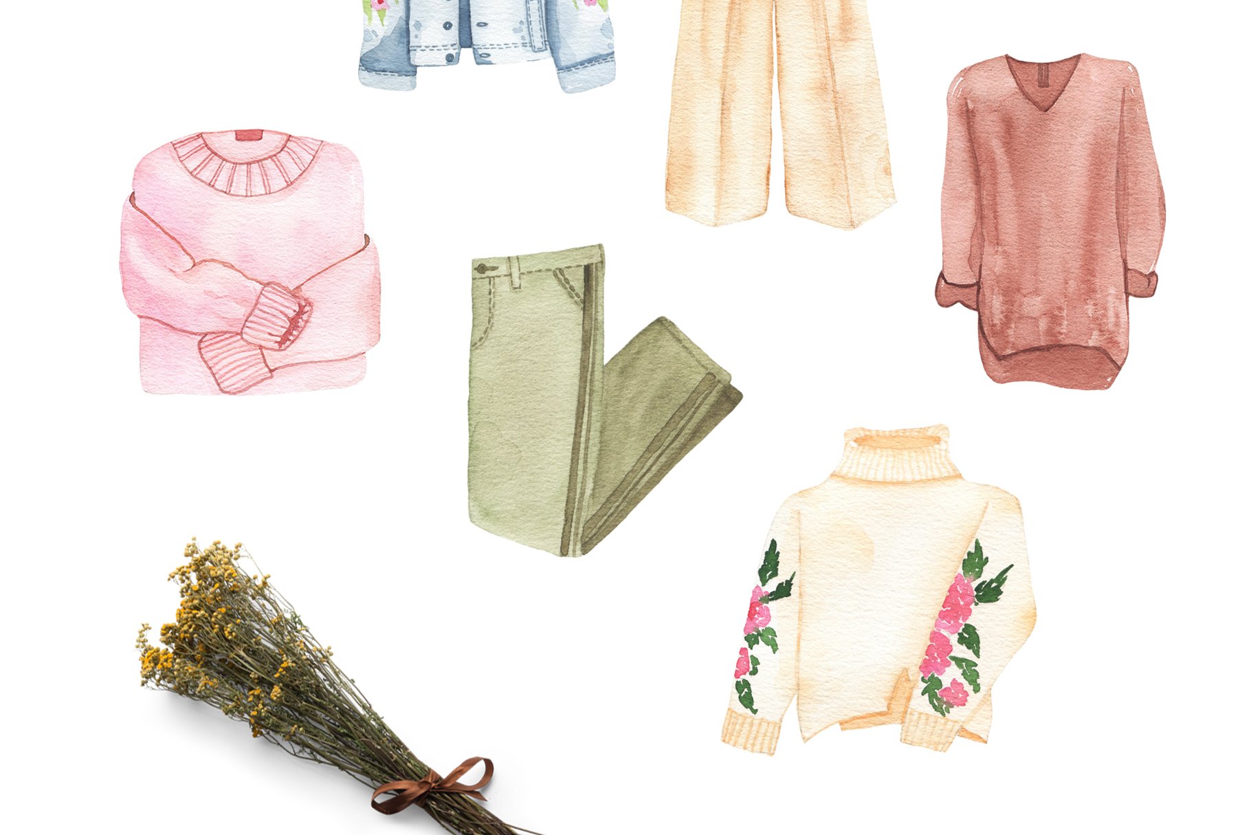 Outfit Creator - fashion clothes (406512) | Illustrations | Design Bundles