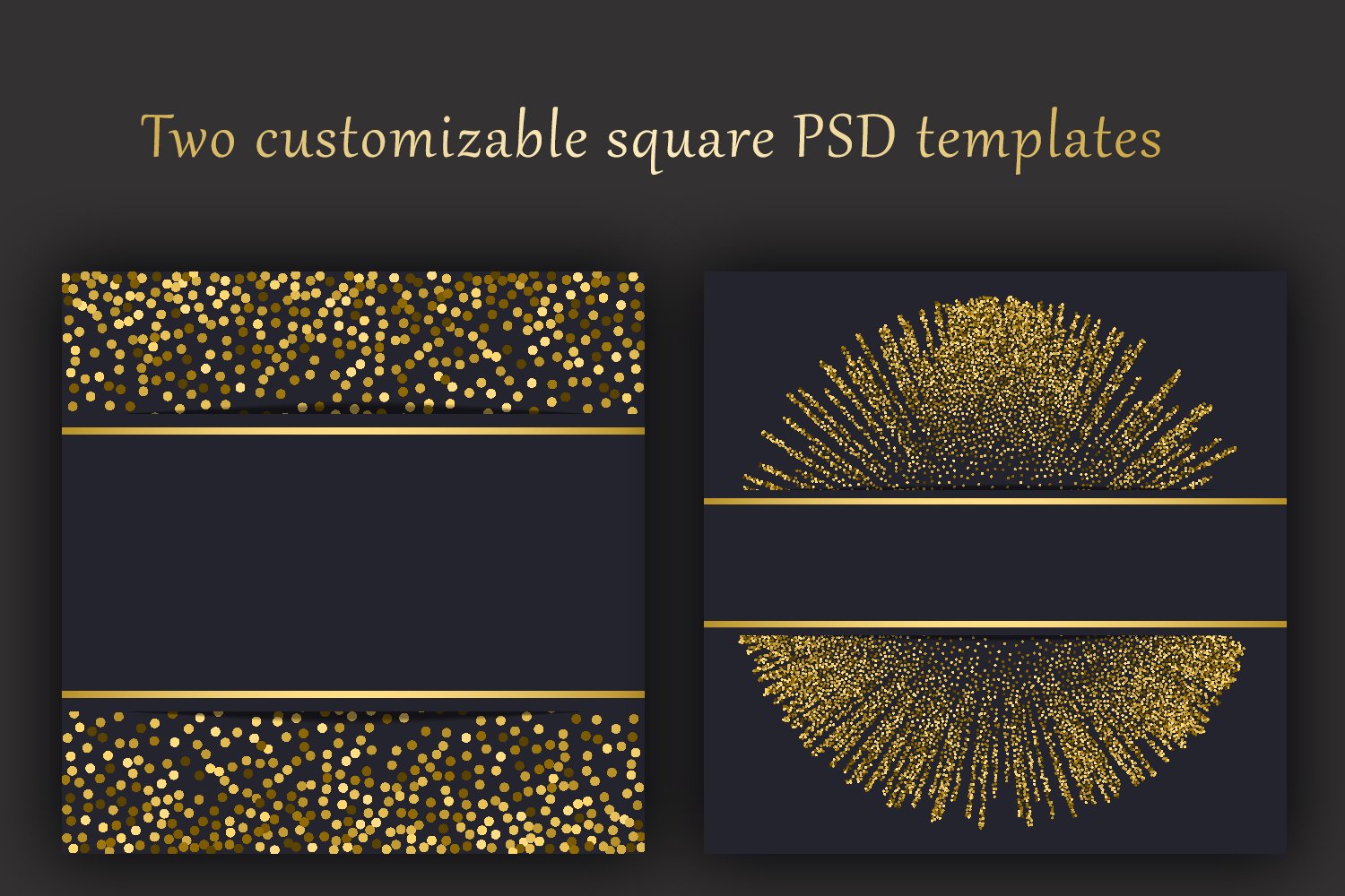 Gold glitter backgrounds. Sublimation designs (70016) | Textures ...