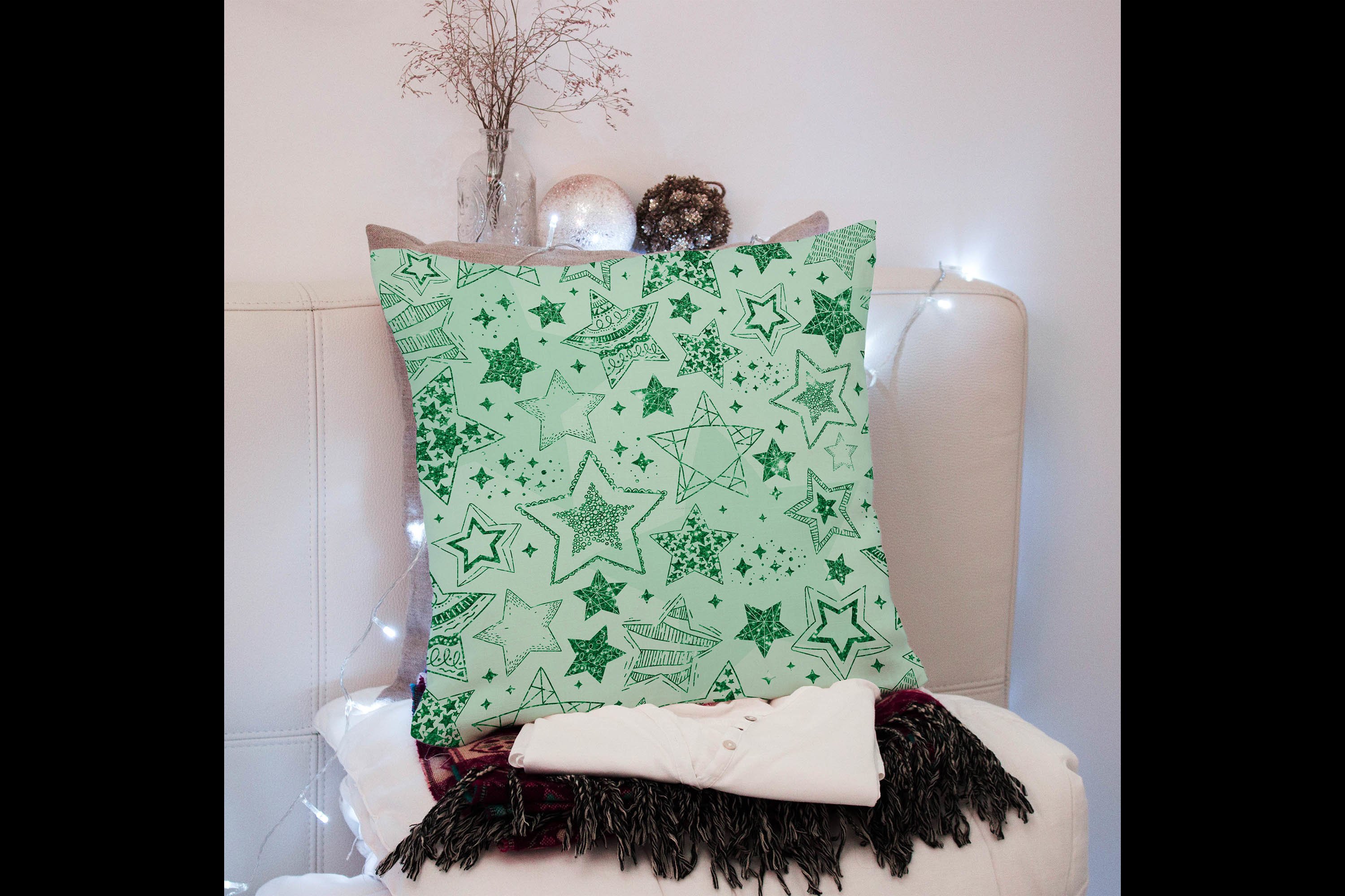 100 Seamless Cute Sparkle Glitter Galaxy Star Digital Papers (305040 ...