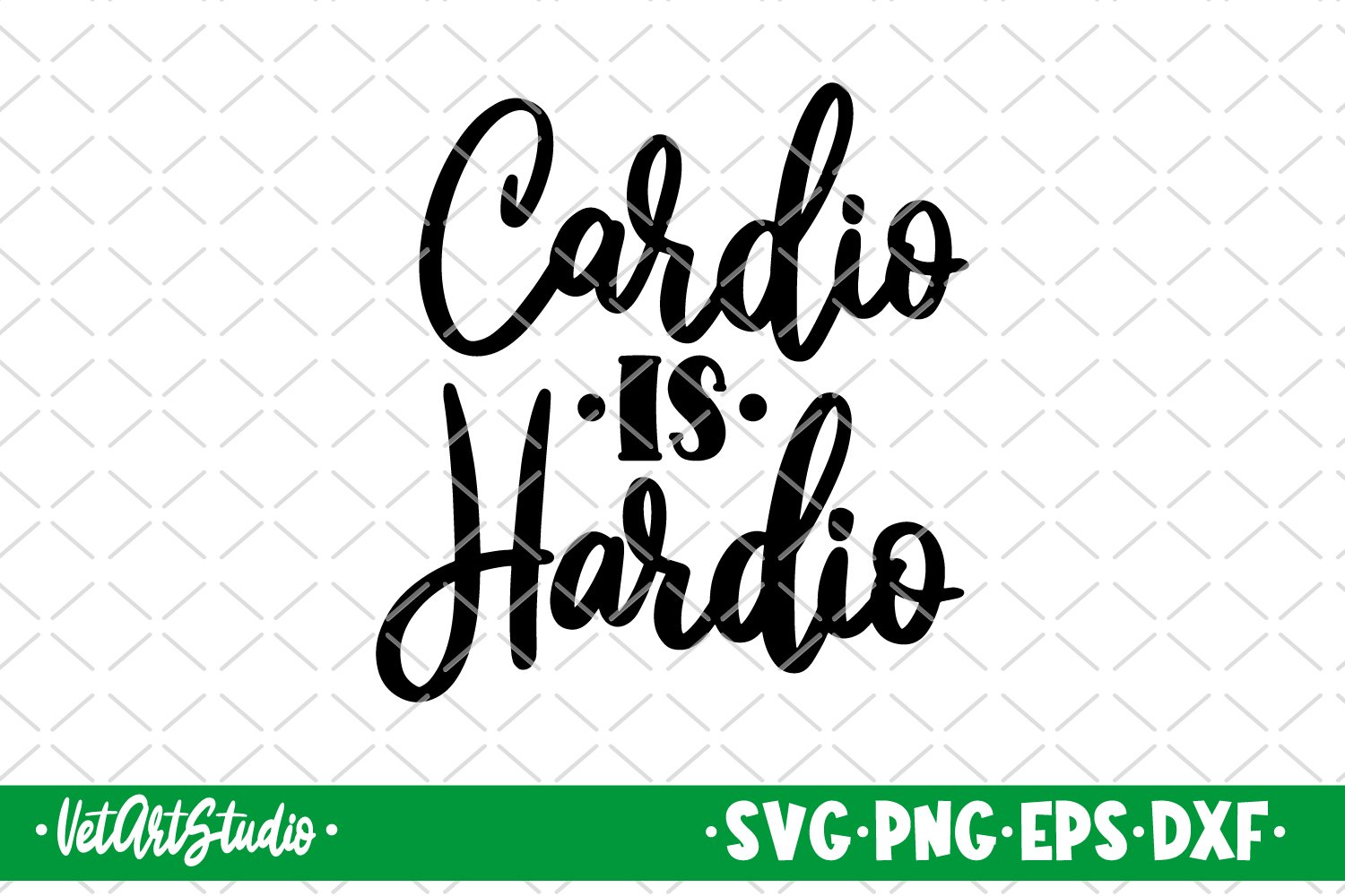 Cardio is hardio svg, Workout print, Gym design, Fitness (1261034 ...