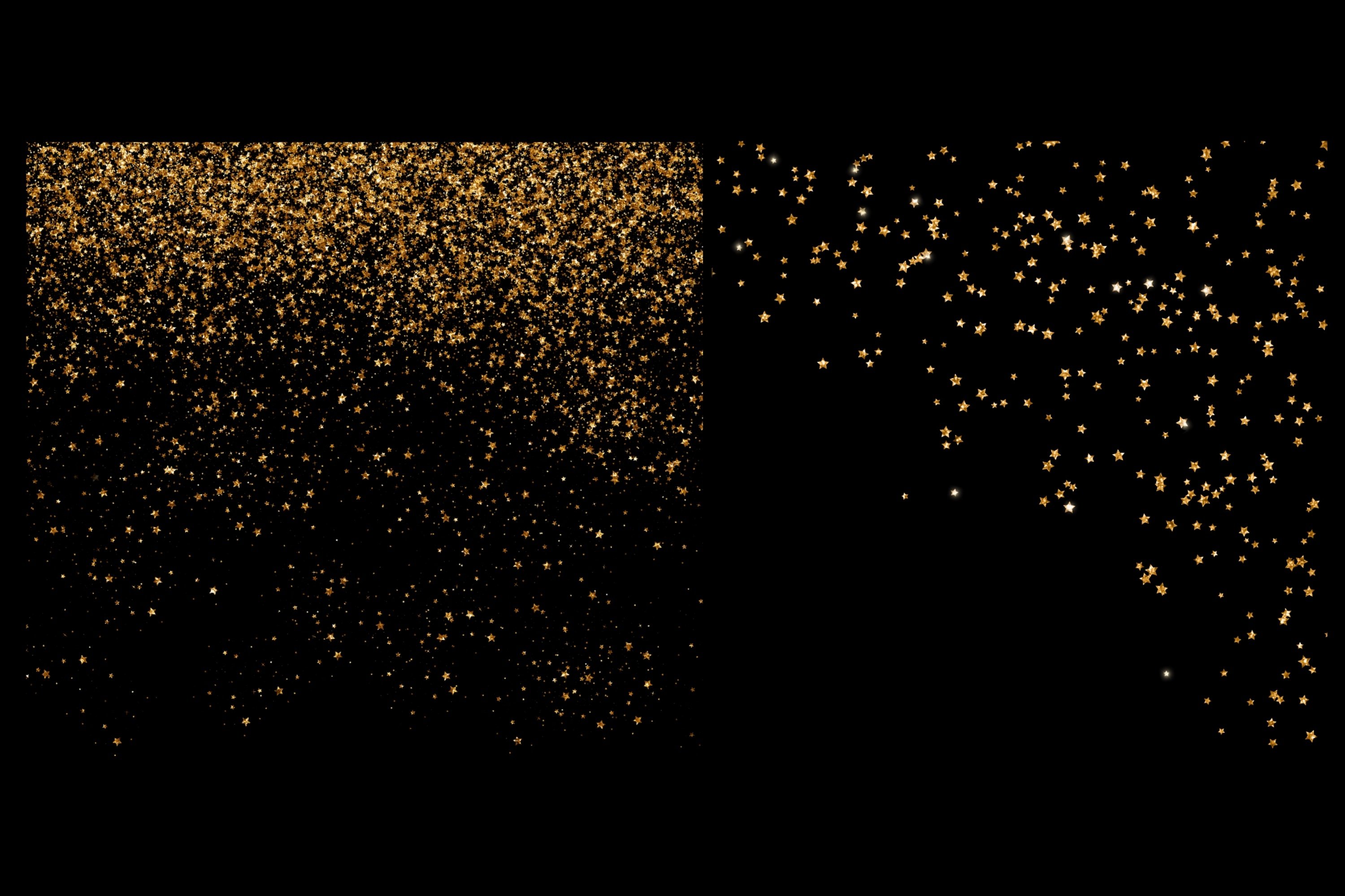 Gold Stars Overlays (561796) | Elements | Design Bundles