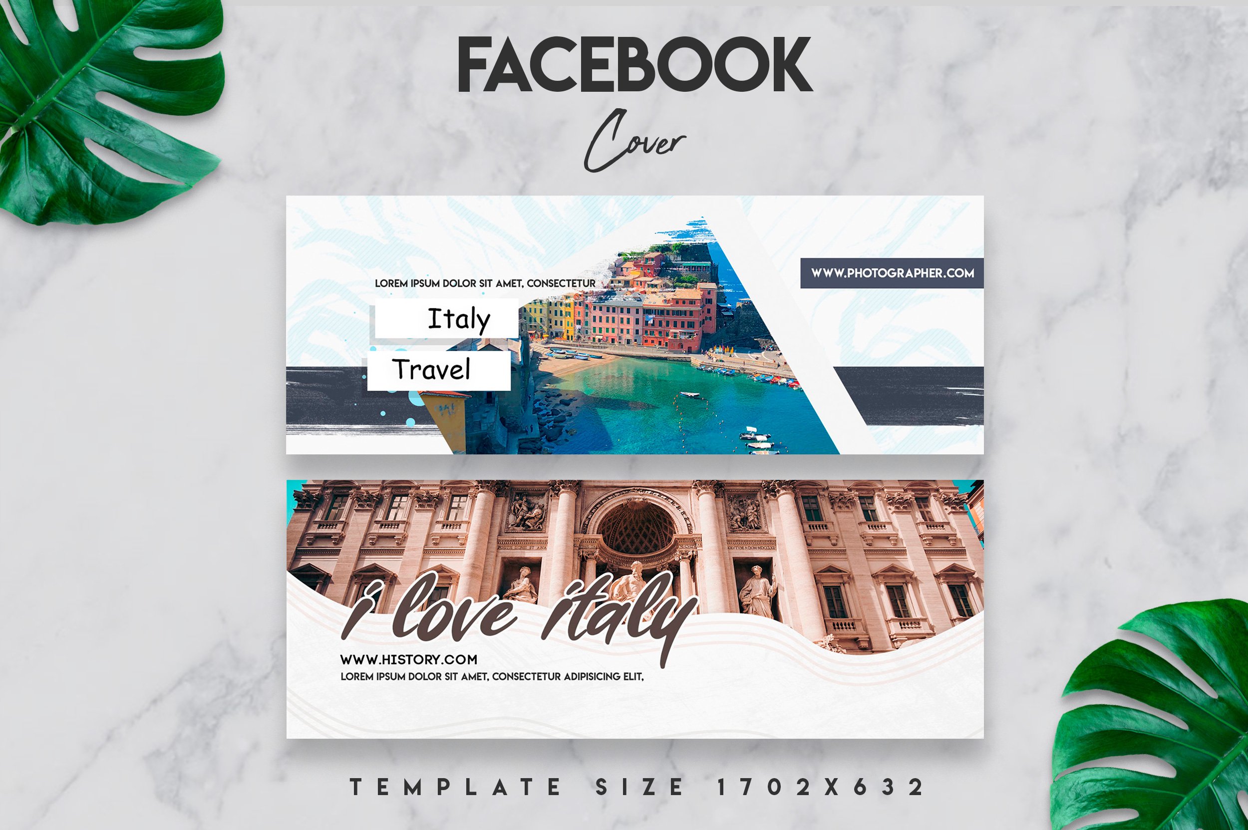9 facebook cover templates (392632) | Web Elements | Design Bundles