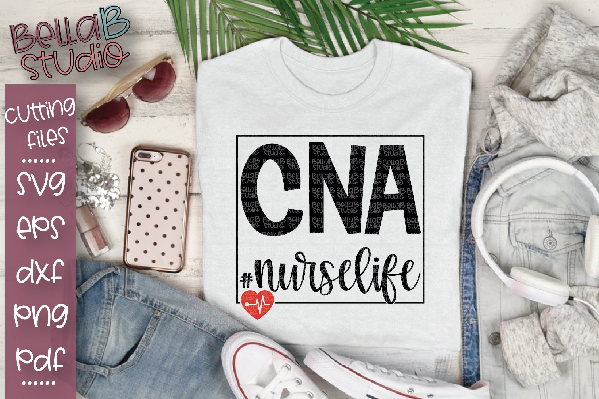 CNA Nurse SVG File, Certified Nursing Assistant