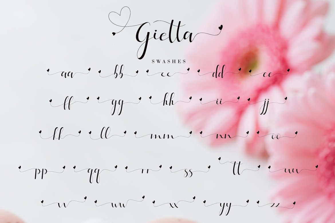 Gietta (556808) | Calligraphy | Font Bundles