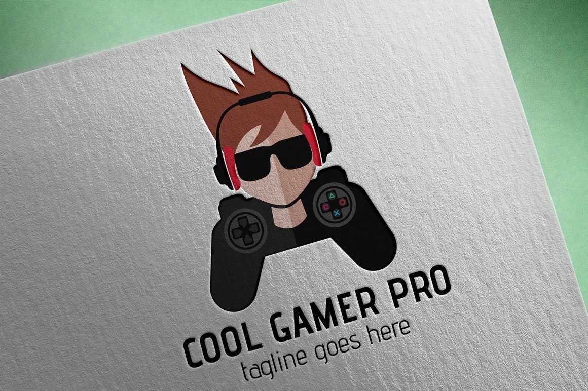 Cool Gamer Pro (654372) | Logos | Design Bundles