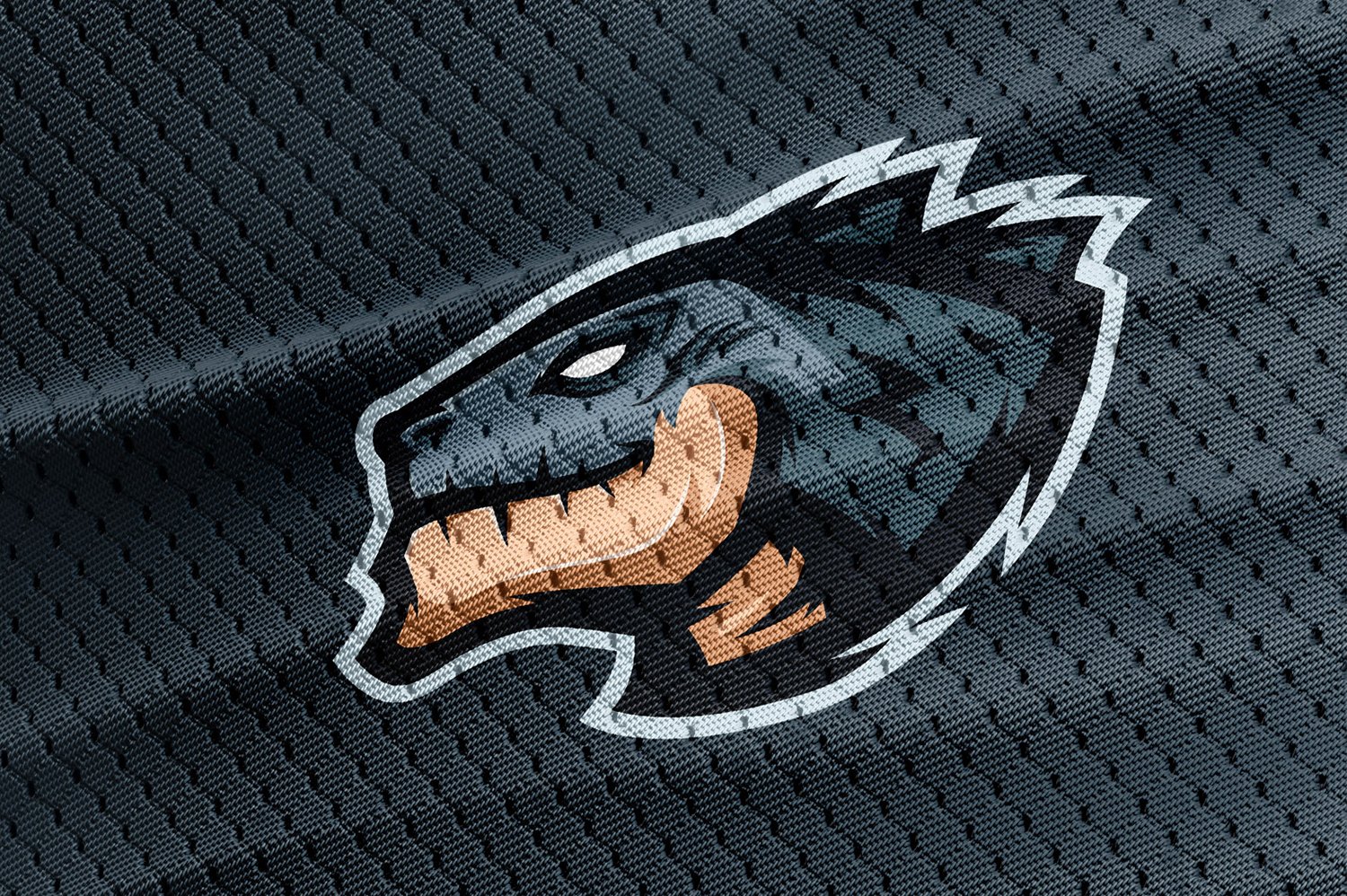 Monster Head Hunter Vector Template (1080653) | Logos | Design Bundles