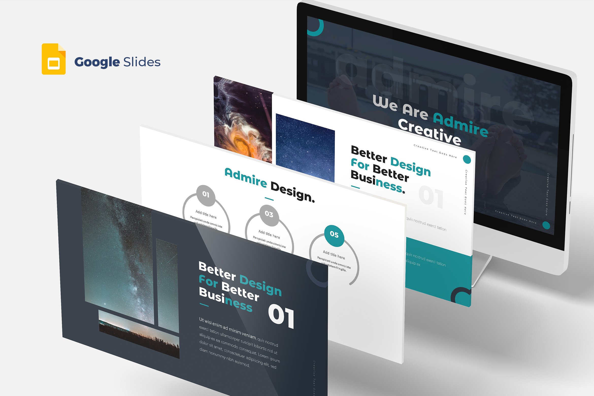 Admire - Google Slides Template (331505) | Presentation Templates ...
