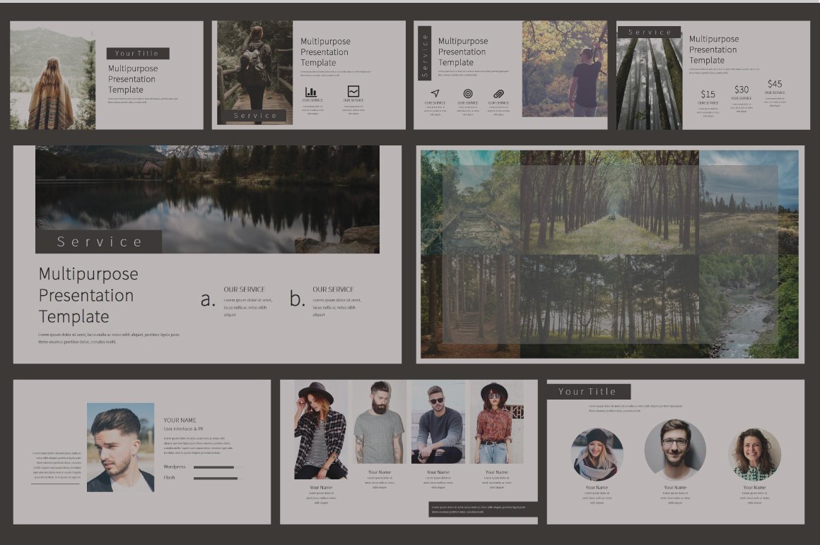Myth Powerpoint Template (121932) | Powerpoint | Design Bundles