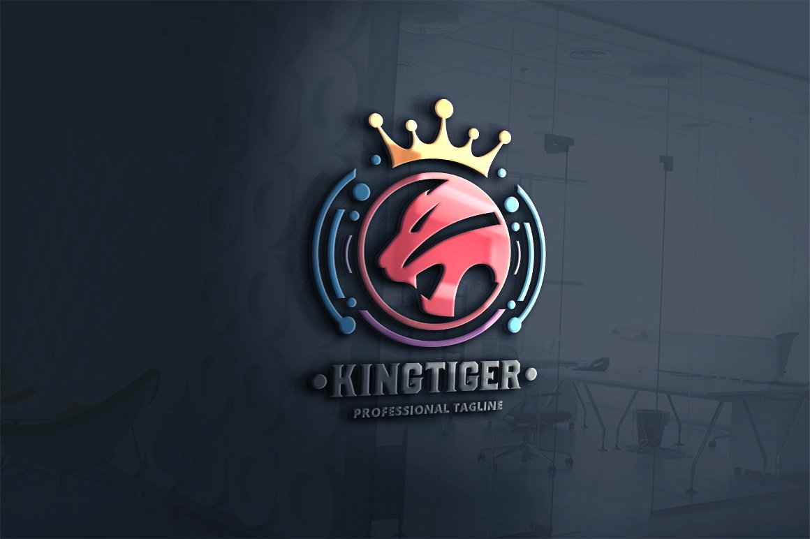 King Tiger Logo (673372) | Logos | Design Bundles