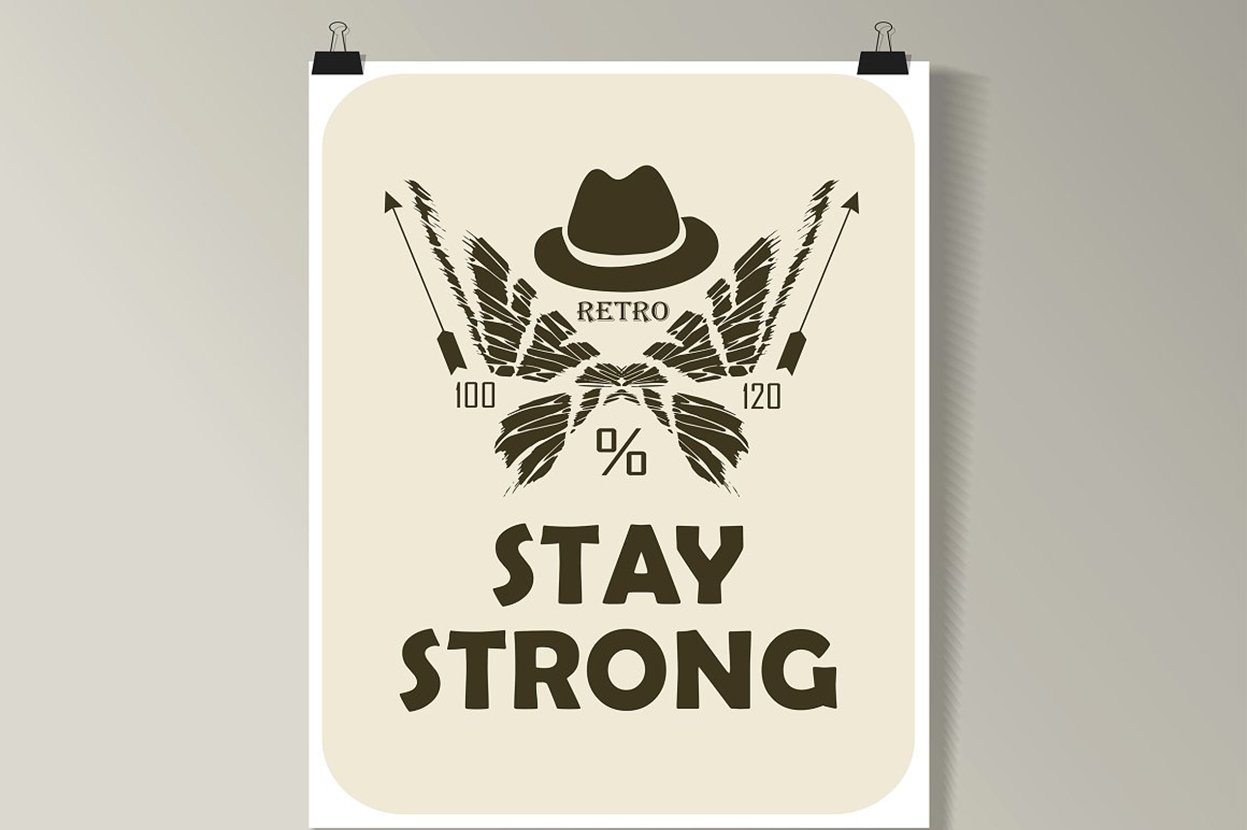 Funny Quote posters (805013) | Backgrounds | Design Bundles