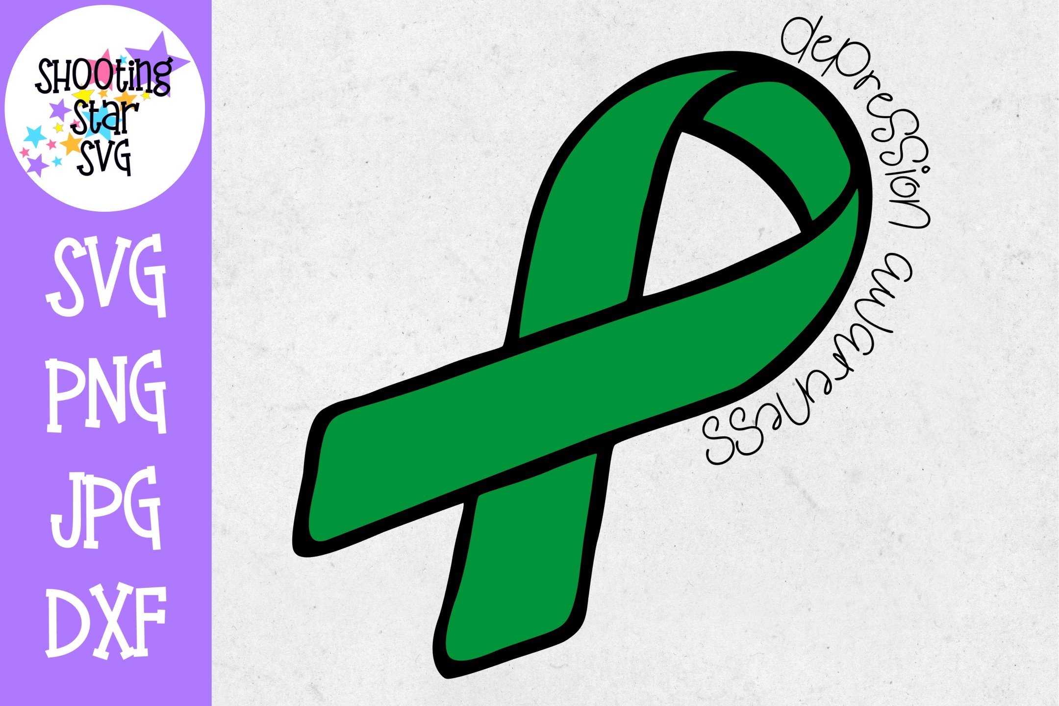 Depression Awareness SVG - Awareness Ribbon SVG (302919) | Cut Files ...