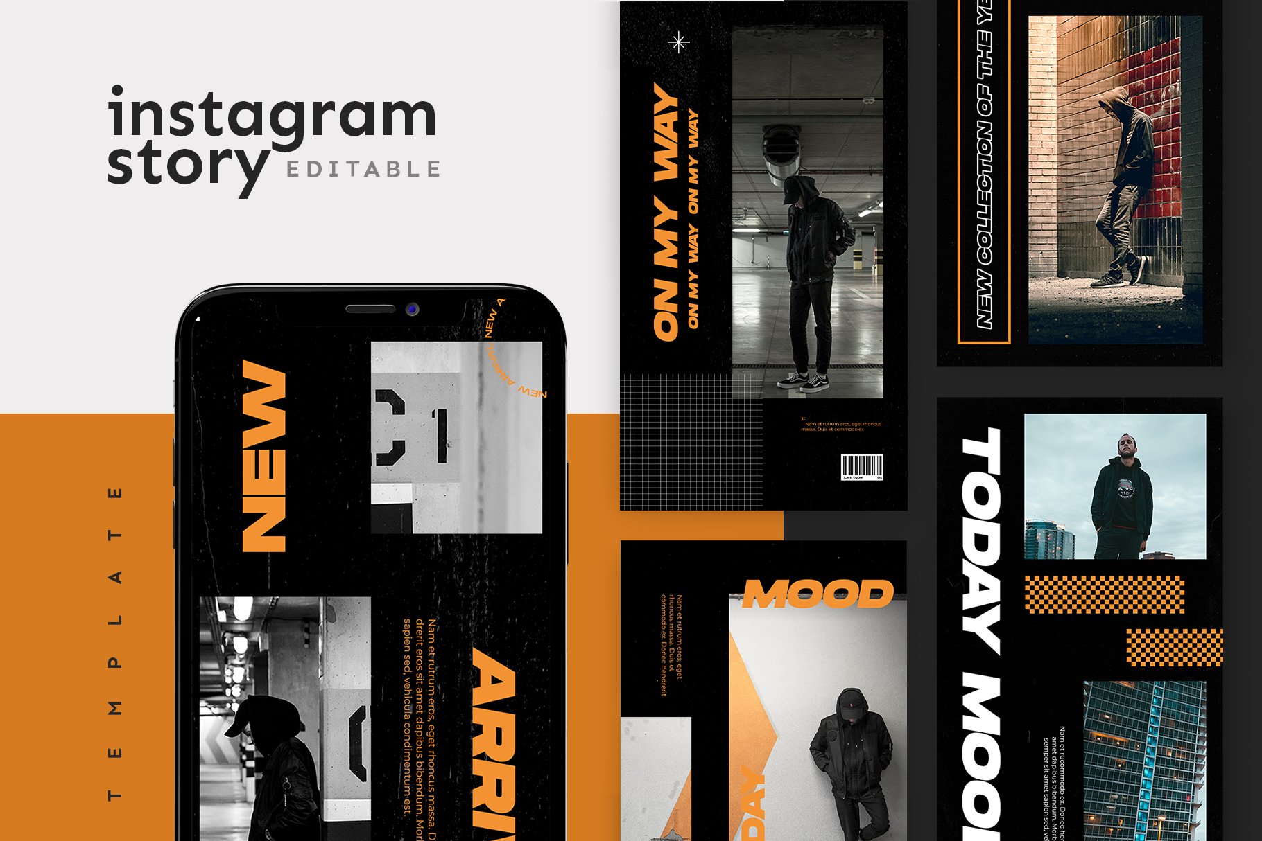 Instagram Story Template (385223) | Websites | Design Bundles
