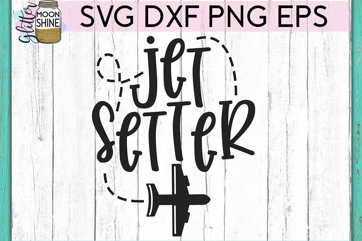 Jetsetter SVG DXF PNG EPS Cutting Files (260262) | SVGs | Design Bundles